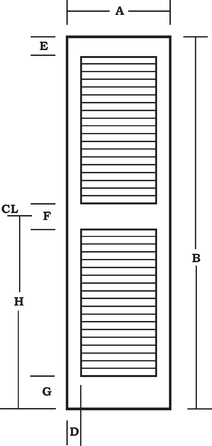 Custom Ordered Shutters | Exterior Shutters for Contractors — Exterior ...
