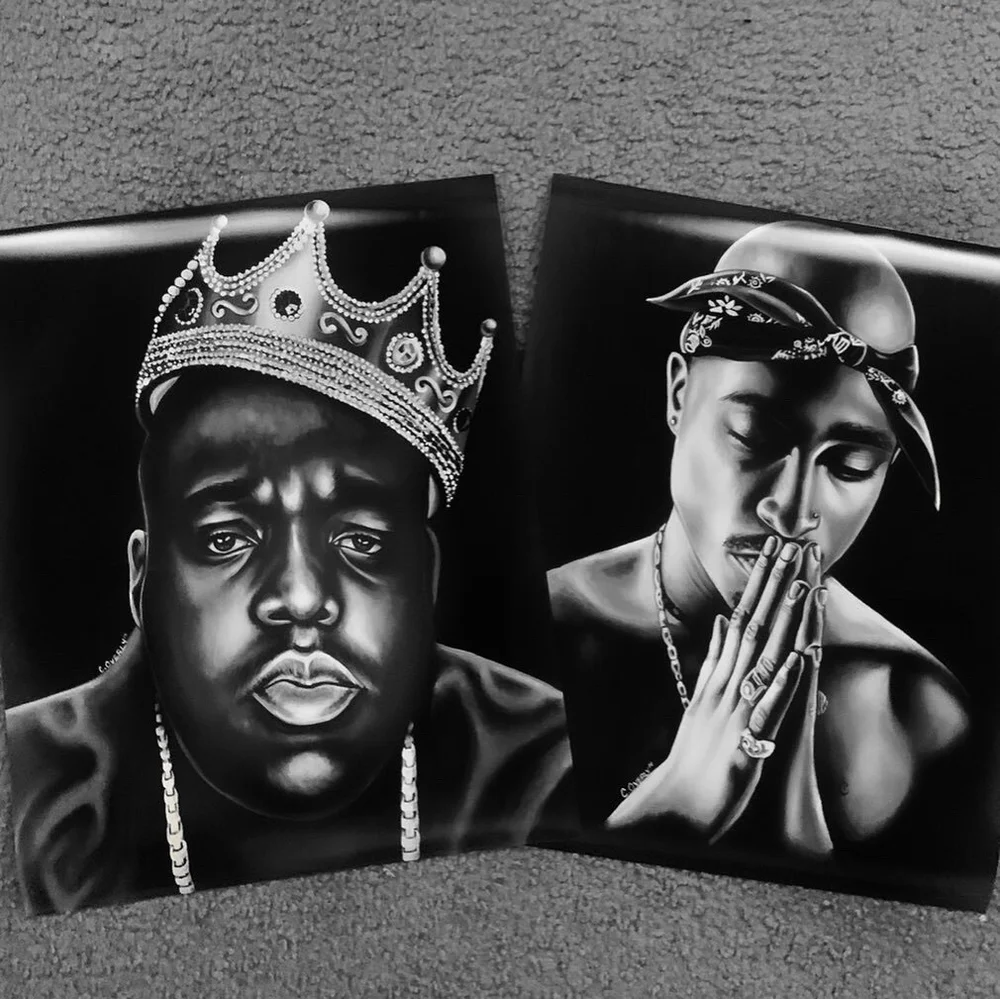 Biggie Smalls And Tupac