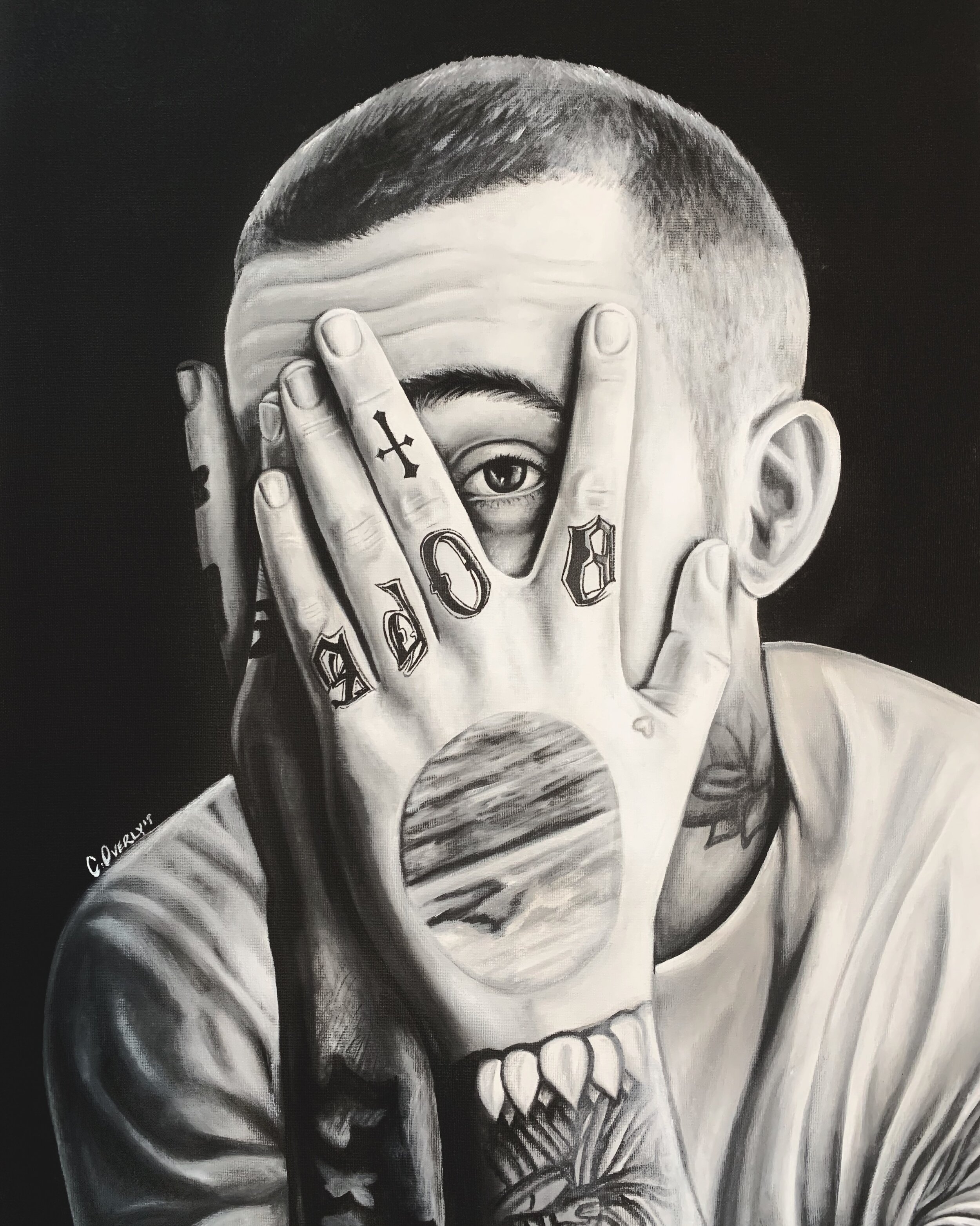 Mac Miller Portrait Print Prints Art & Collectibles etna.com.pe