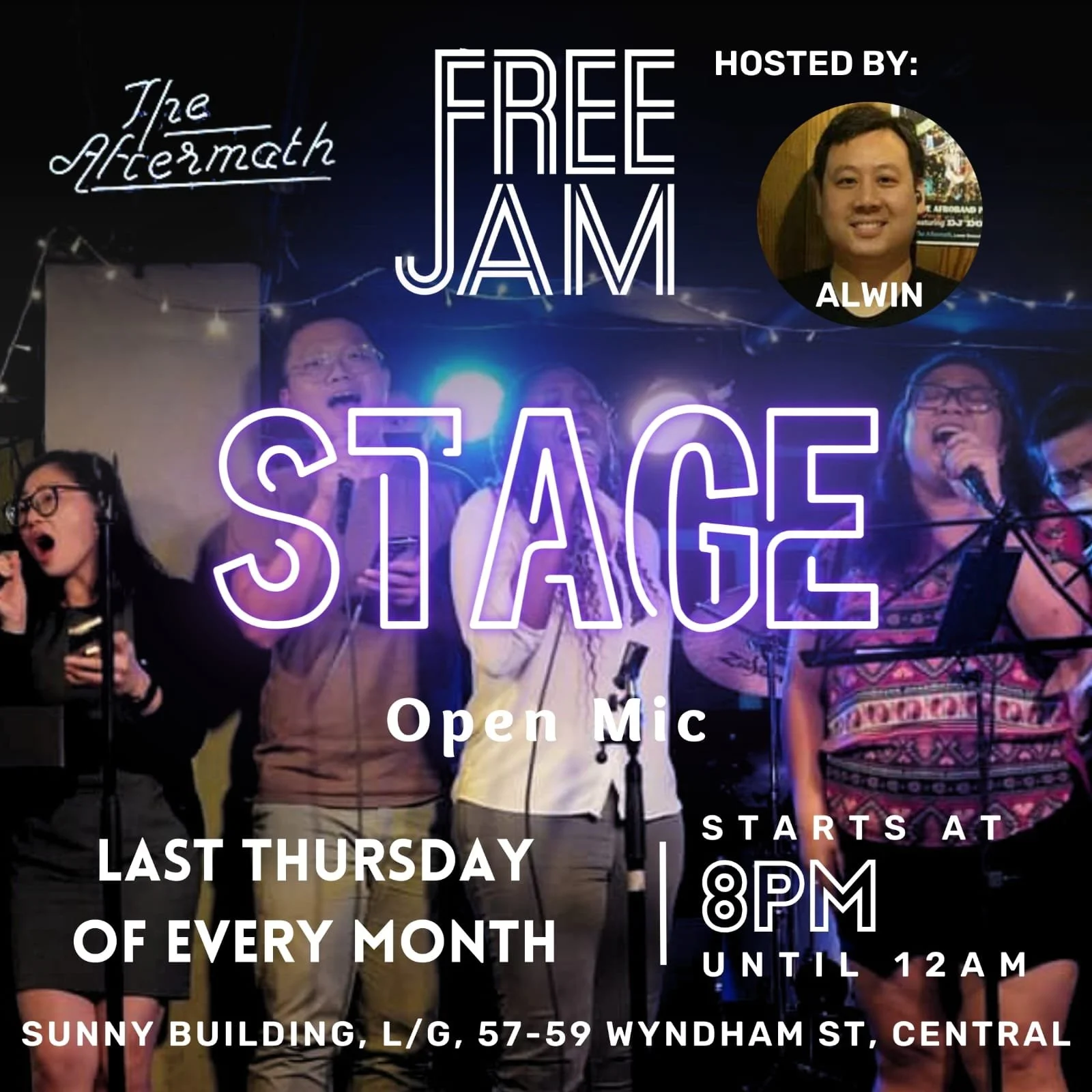 Event Types — Free Jam Hong Kong
