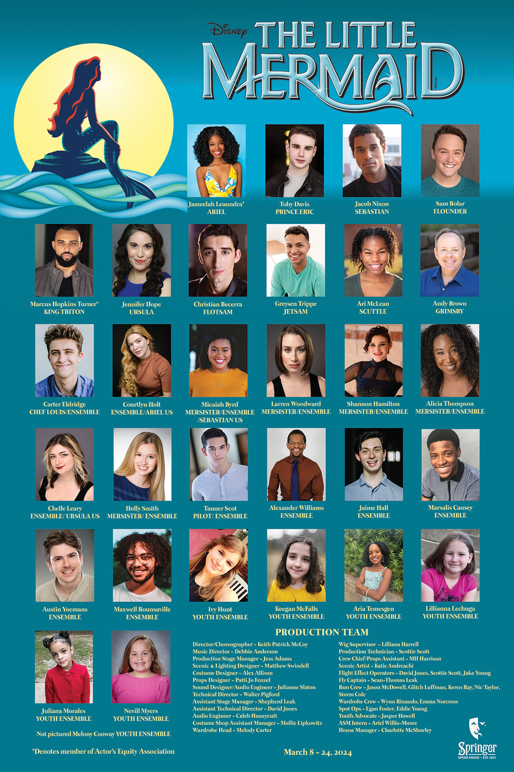 The Little Mermaid — Springer Theatre