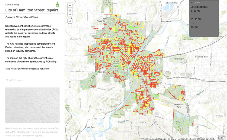 Paving Decisions — City of Hamilton, OH