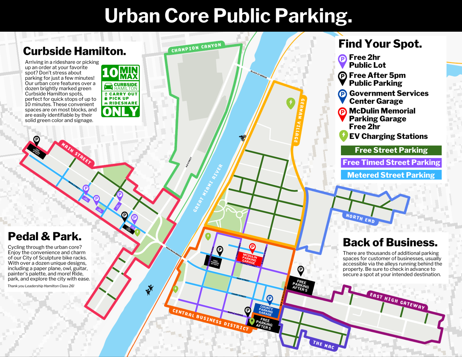 Parking Downtown — City of Hamilton, OH