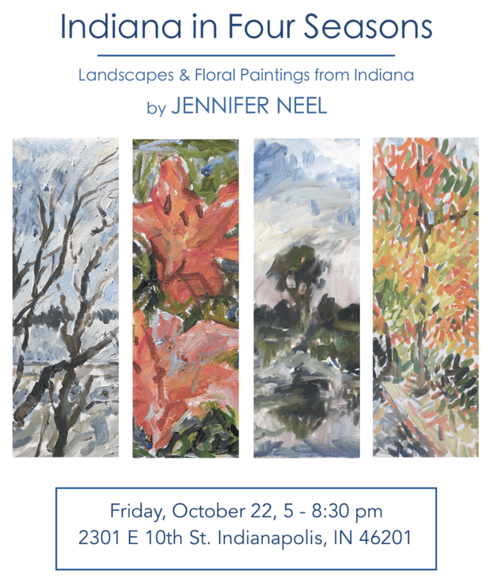 Indiana in Four Seasons: A visual art exhibition by Jennifer Neel — 10 ...