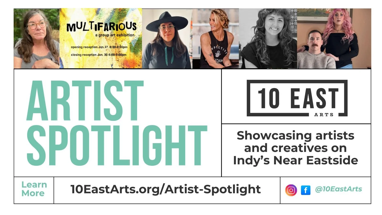 2025 Artist Spotlight Residency Program — 10 East Arts