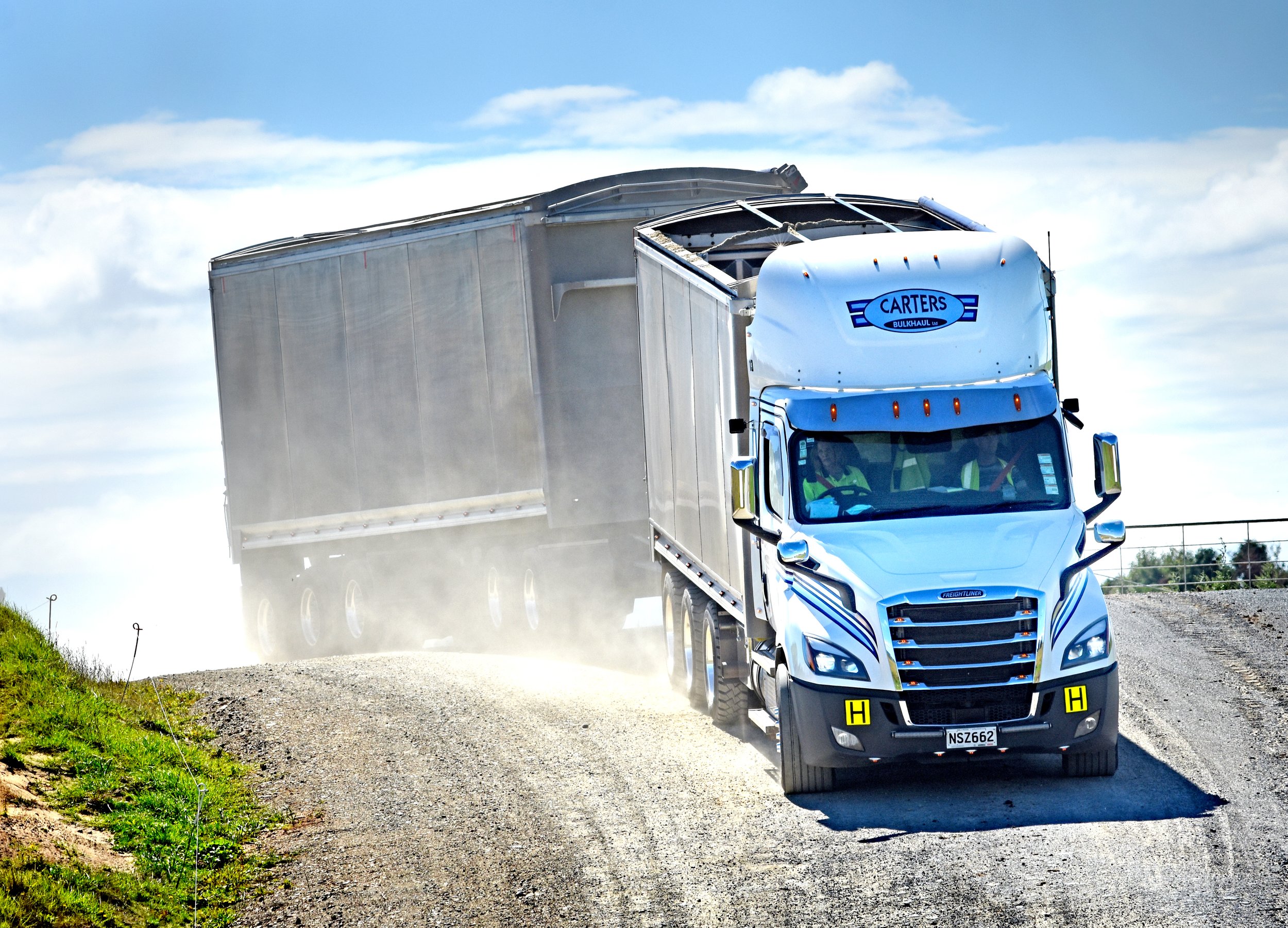 The Freightliner Cascadia… — Carters BulkHaul