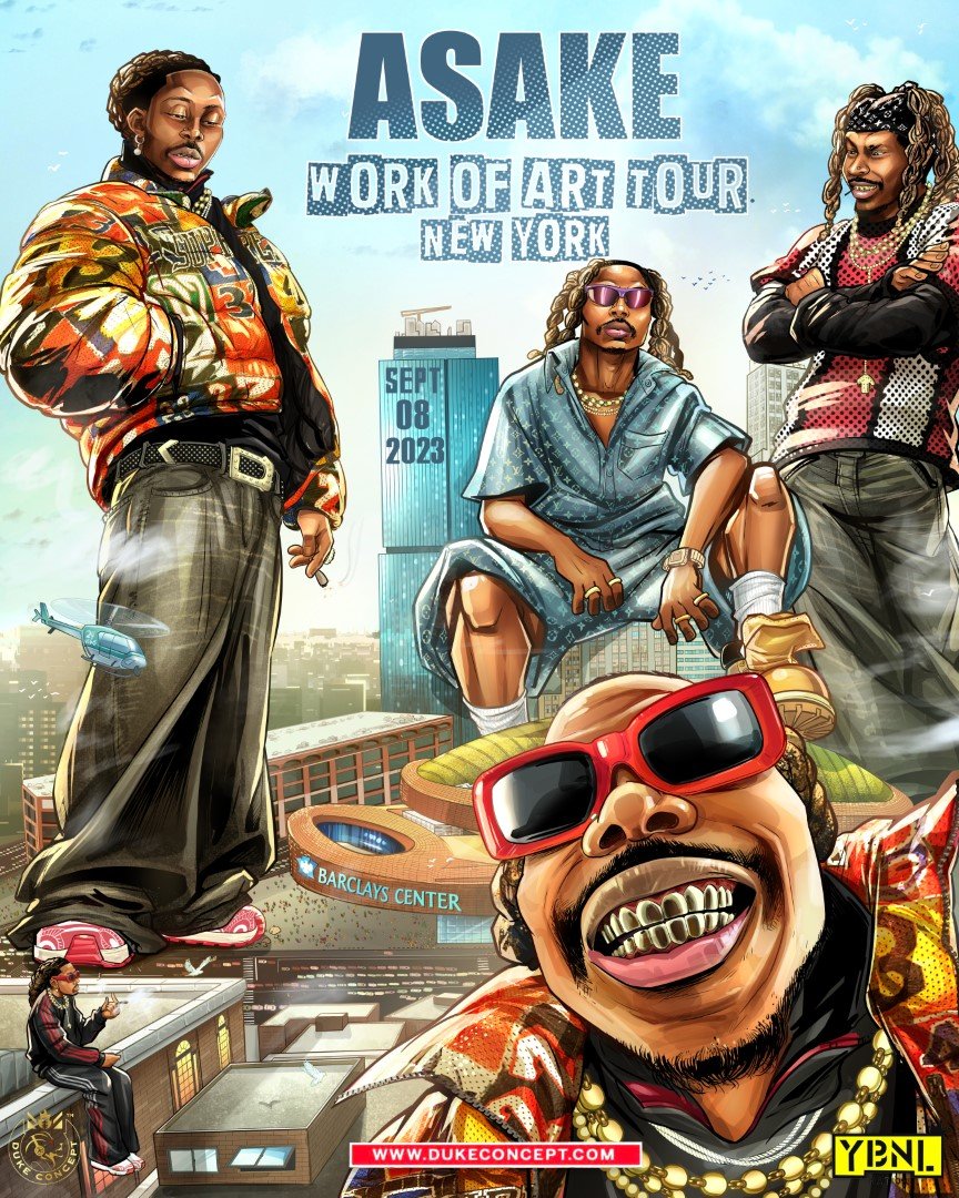 ASAKE USA TOUR — DUKE CONCEPT