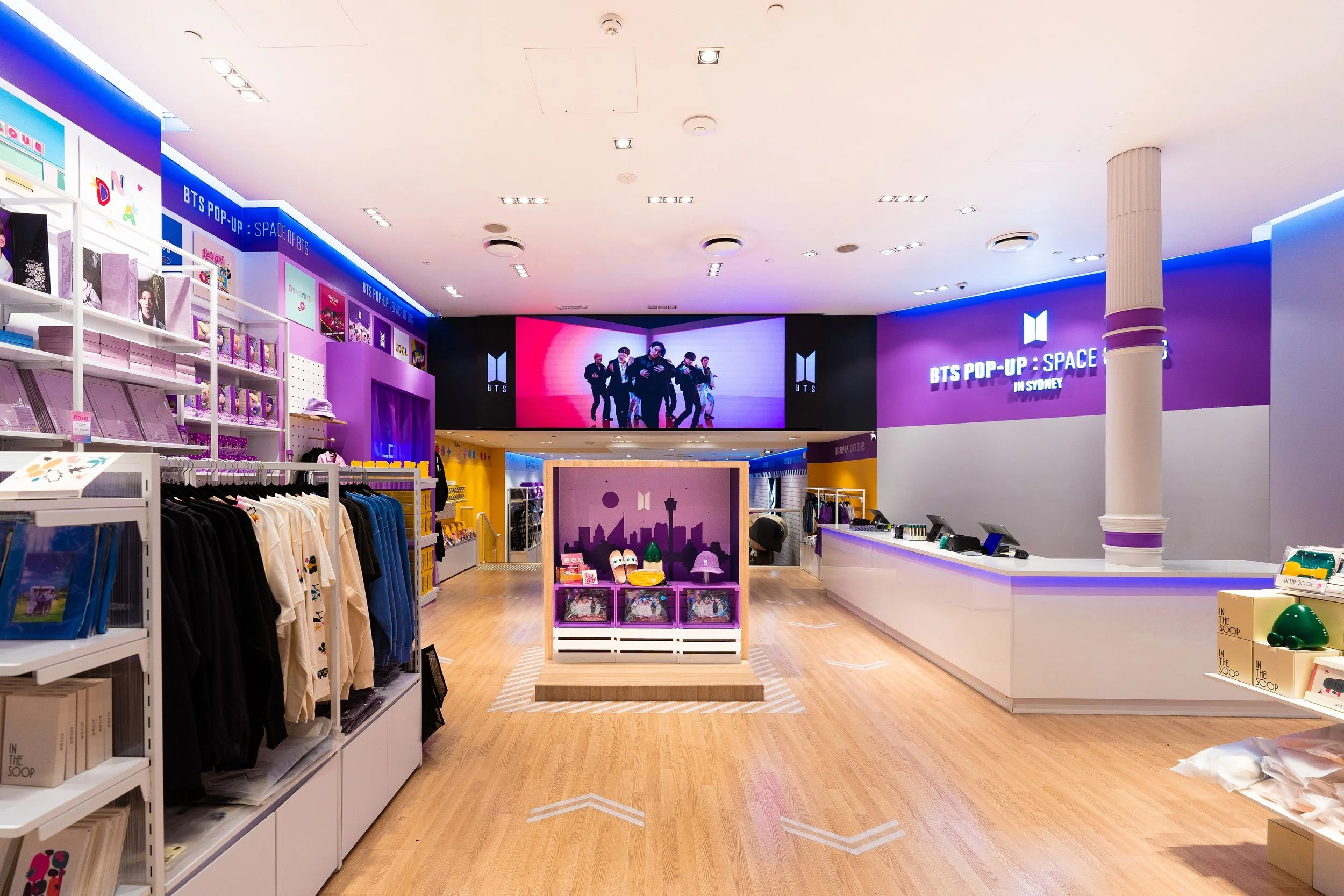 BTS Pop-Up : Space of BTS Sydney — AGC Interior