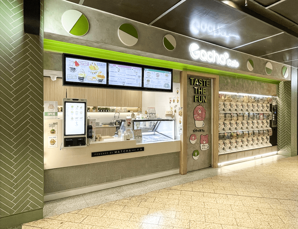 Gacha Plus Cafe Melbourne — AGC Interior