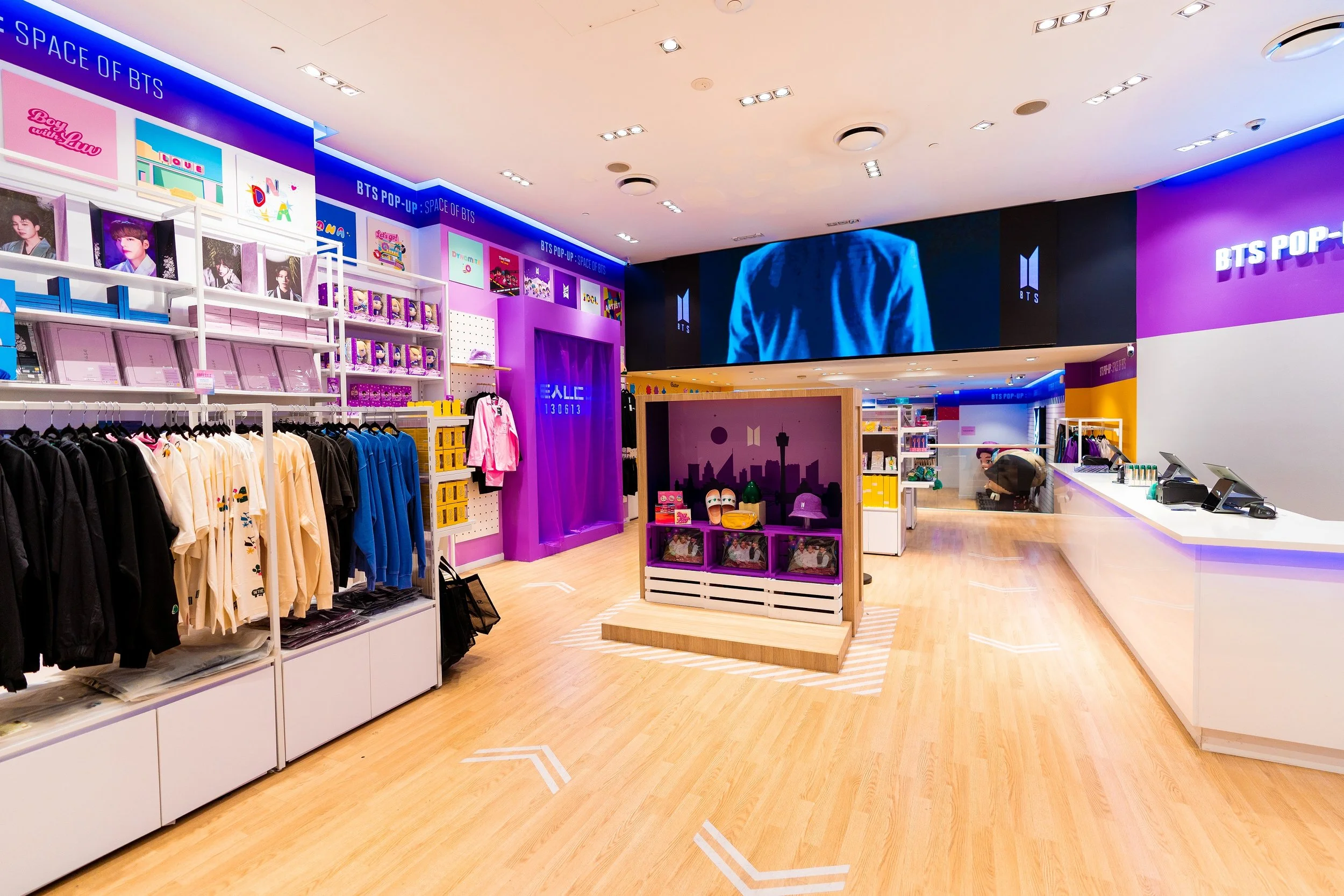 BTS Pop-Up : Space of BTS Sydney — AGC Interior