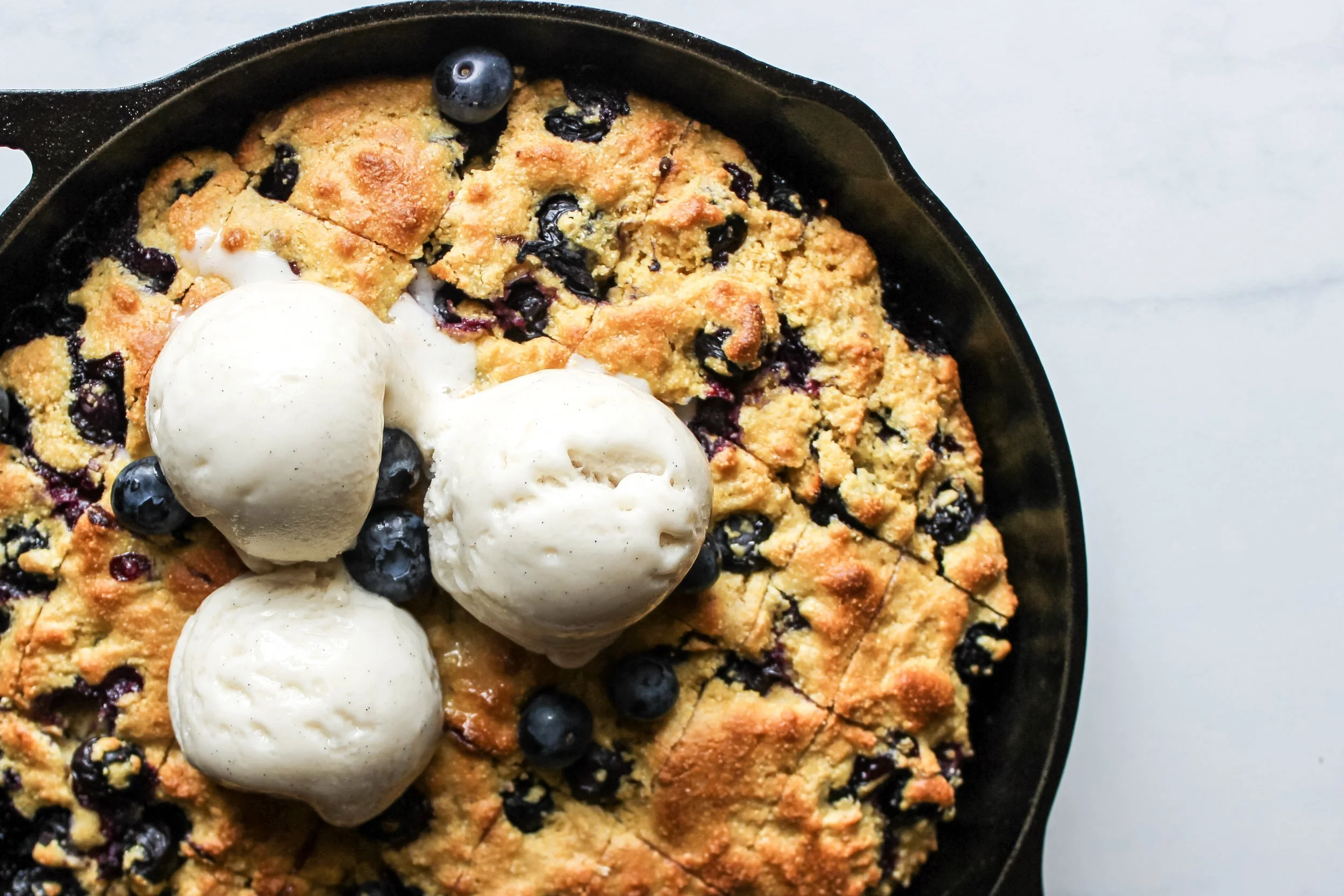 Blueberry Buttermilk Cornbread - salt n sprinkles