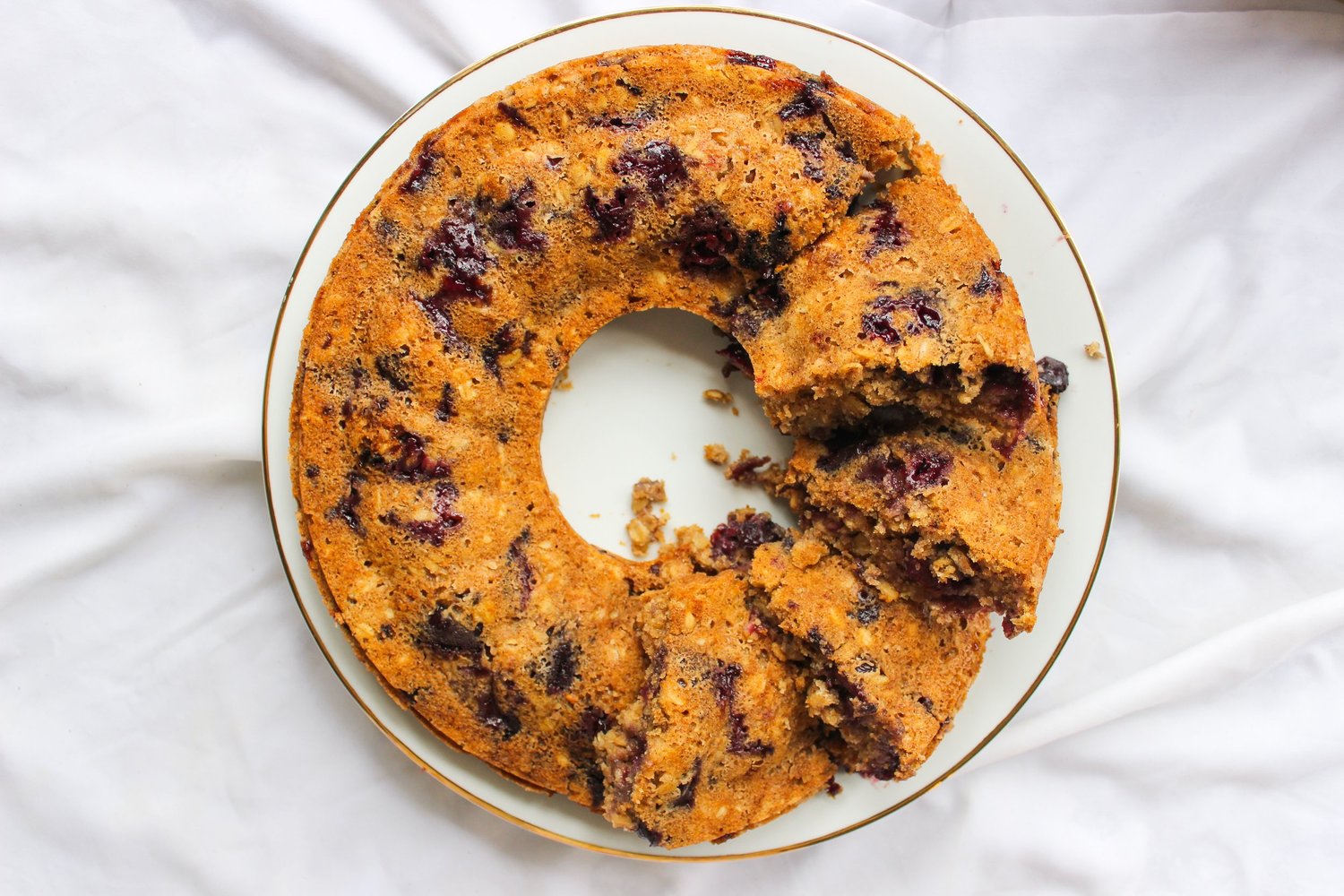 Easy Vegan Cherry Cake - salt n sprinkles