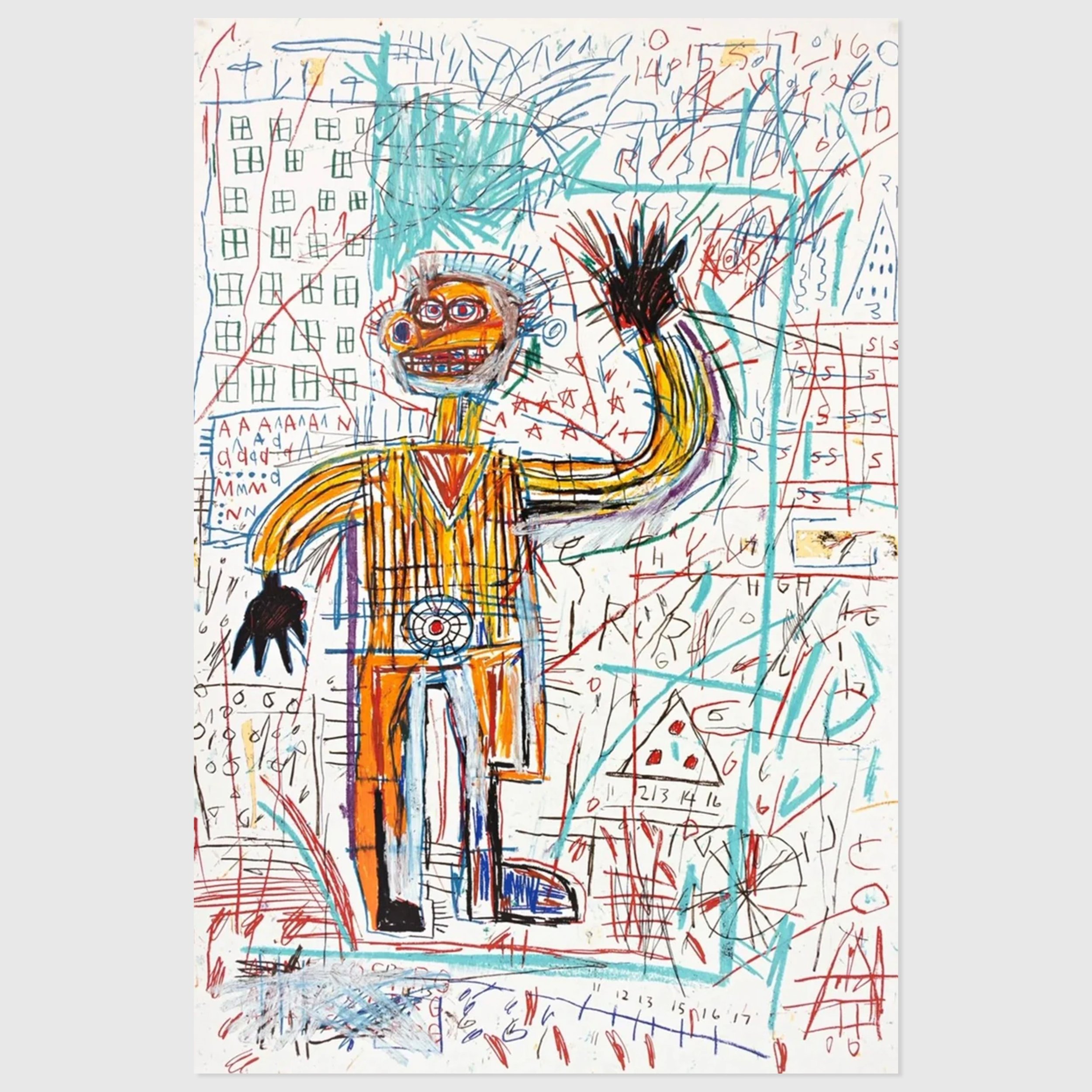 Jean-Michel Basquiat 'Untitled' from The Figure Portfolio ...
