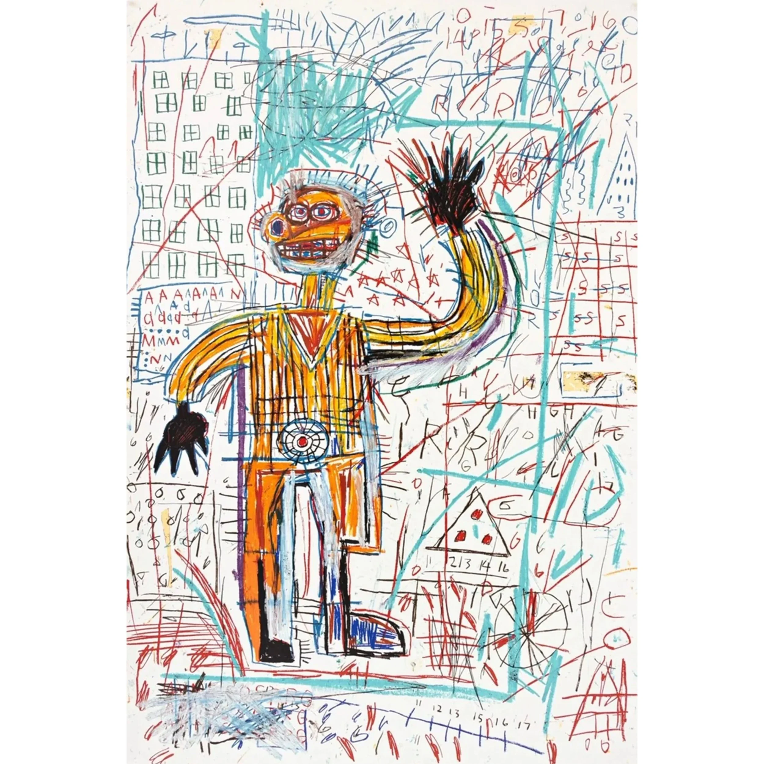 Jean-Michel Basquiat 'Untitled' from The Figure Portfolio ...