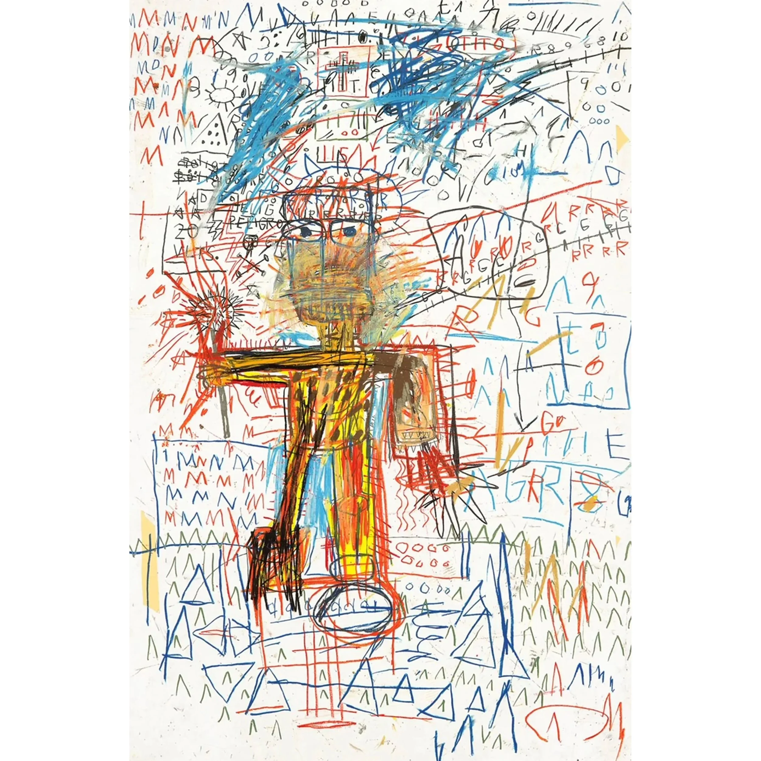 Jean-Michel Basquiat 'Untitled' from The Figure Portfolio ...