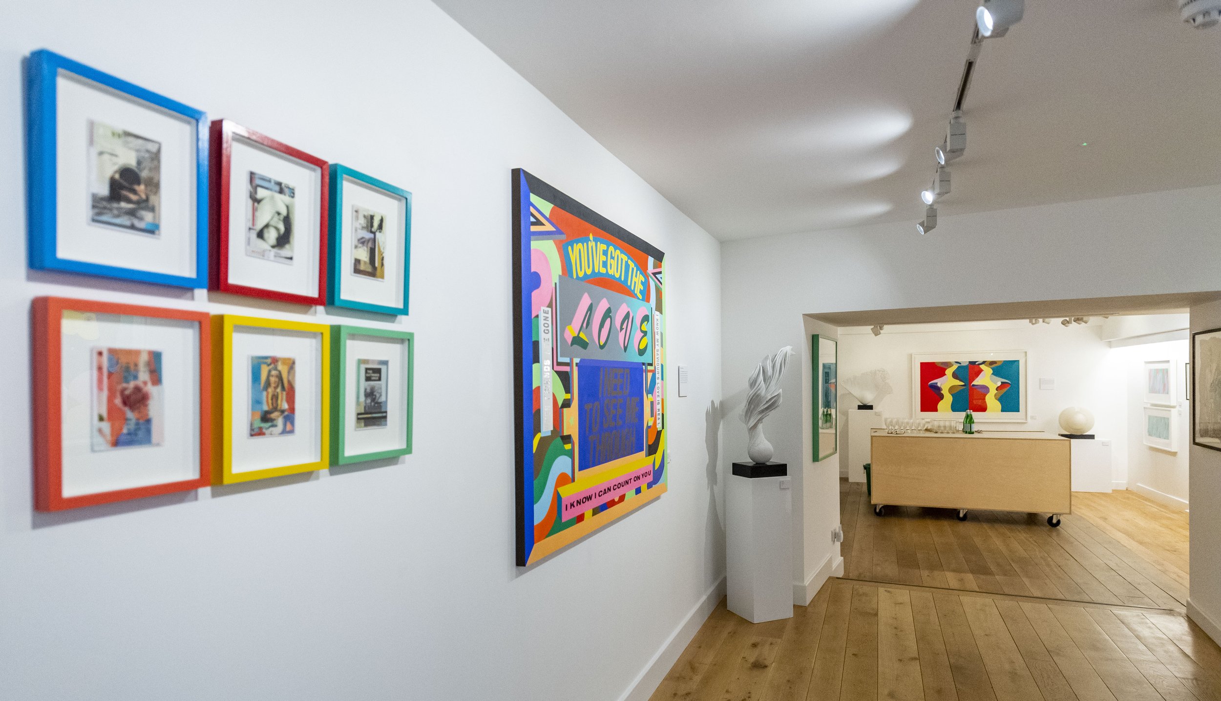 Opening night of 'SALUTE' - E.O's latest all-female exhibition ...