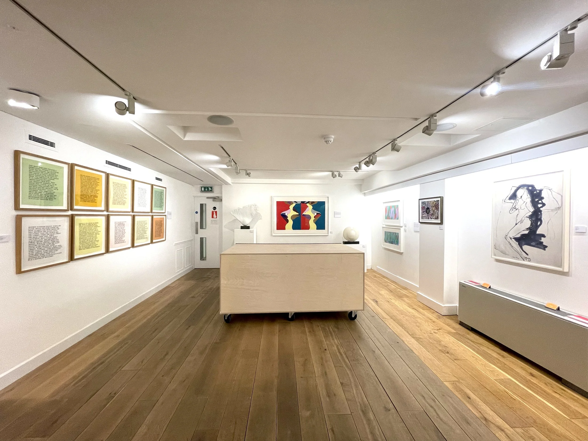 Opening night of 'SALUTE' - E.O's latest all-female exhibition ...