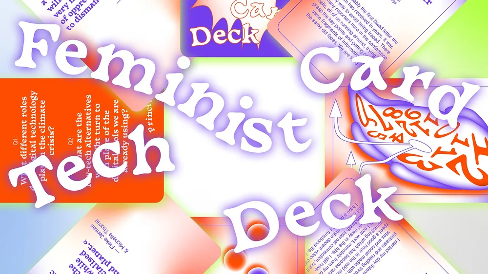 Feminist Tech Card Deck — Science Gallery London