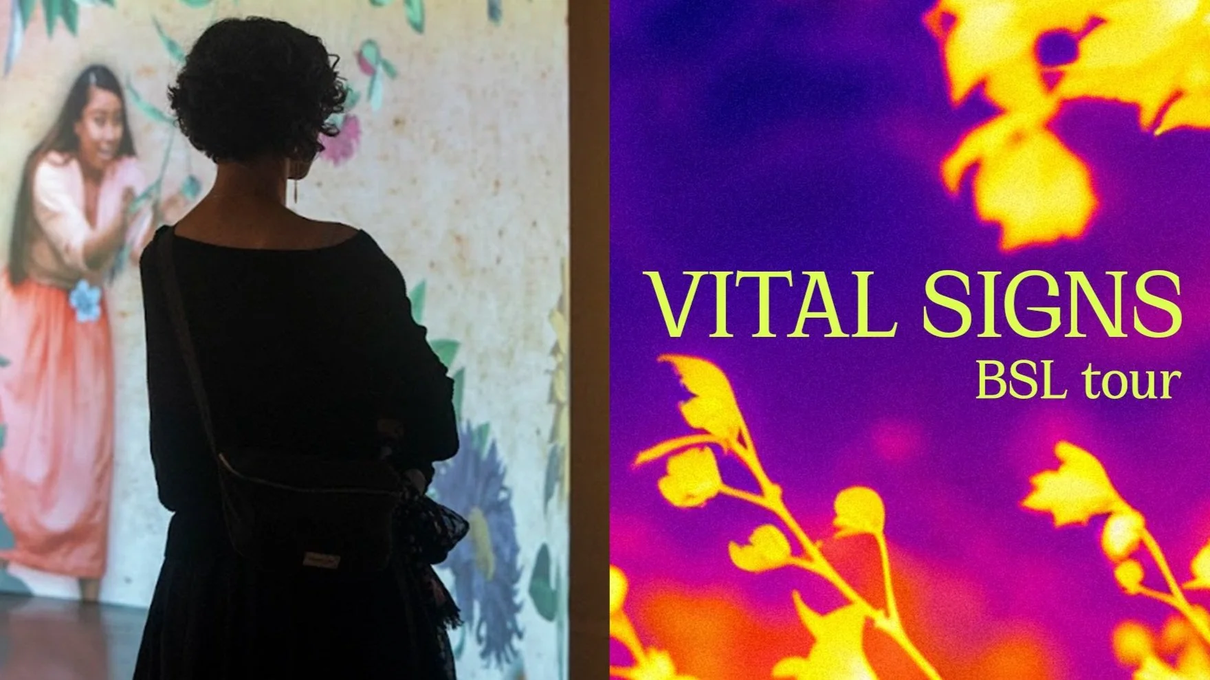 BSL tour of Vital Signs by Rubbena Aurangzeb-Tariq — Science Gallery London