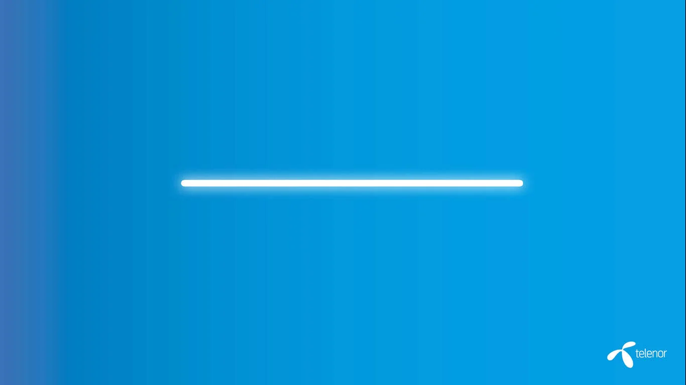 Telenor Blue Wallpaper