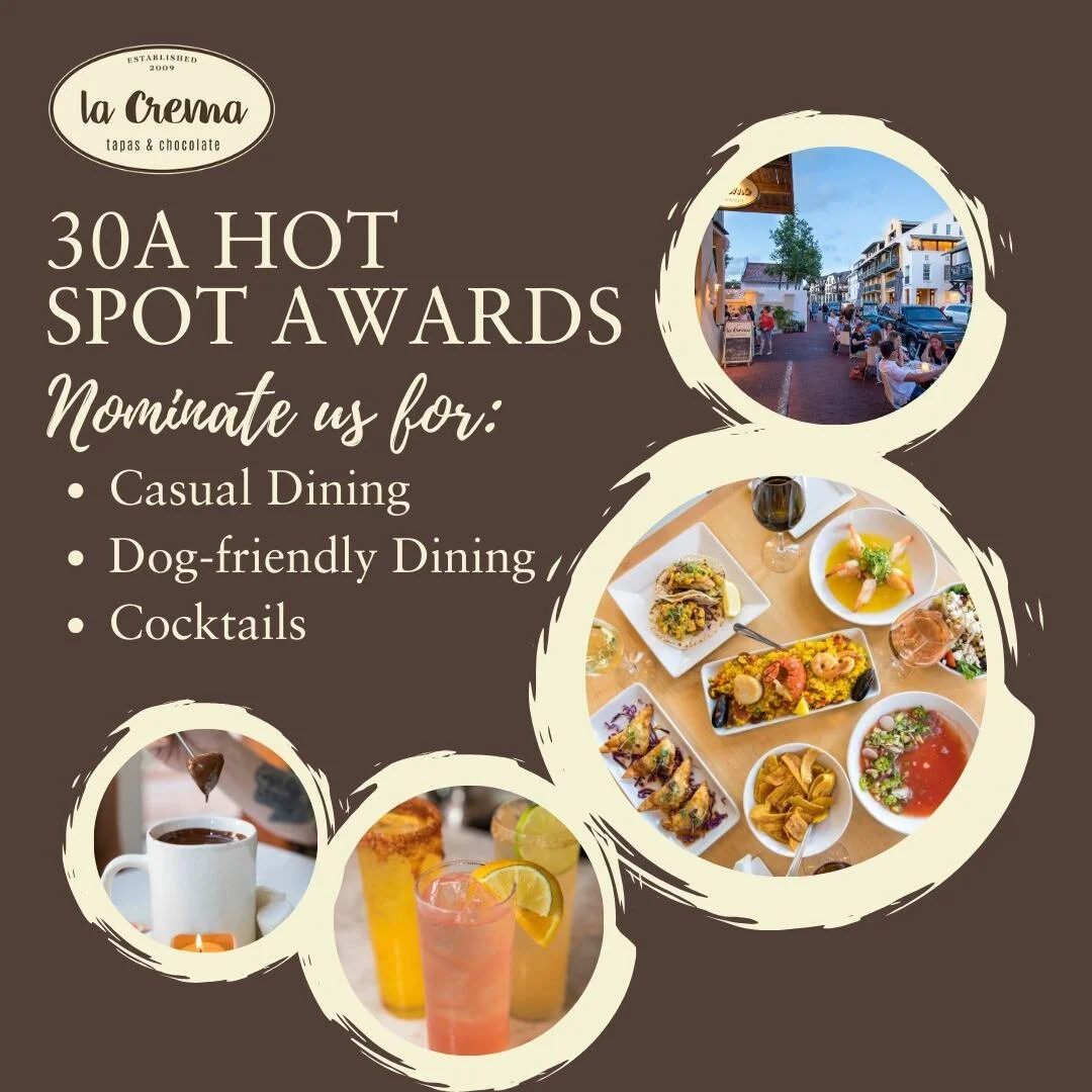 Tapas — La Crema | Tapas & Chocolate