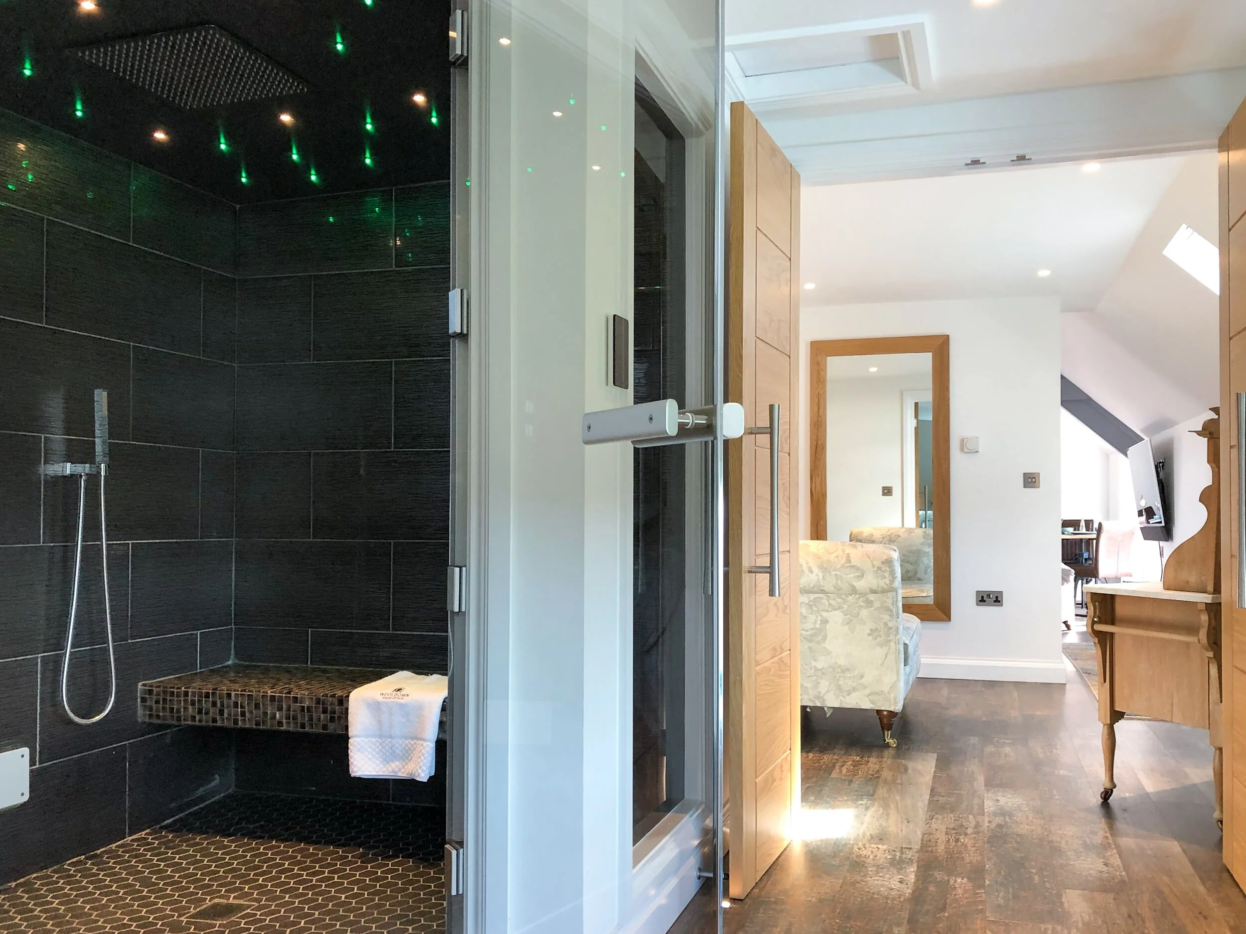 Skyfall - luxury apartment Cornwall with steam room, sea views and spa ...