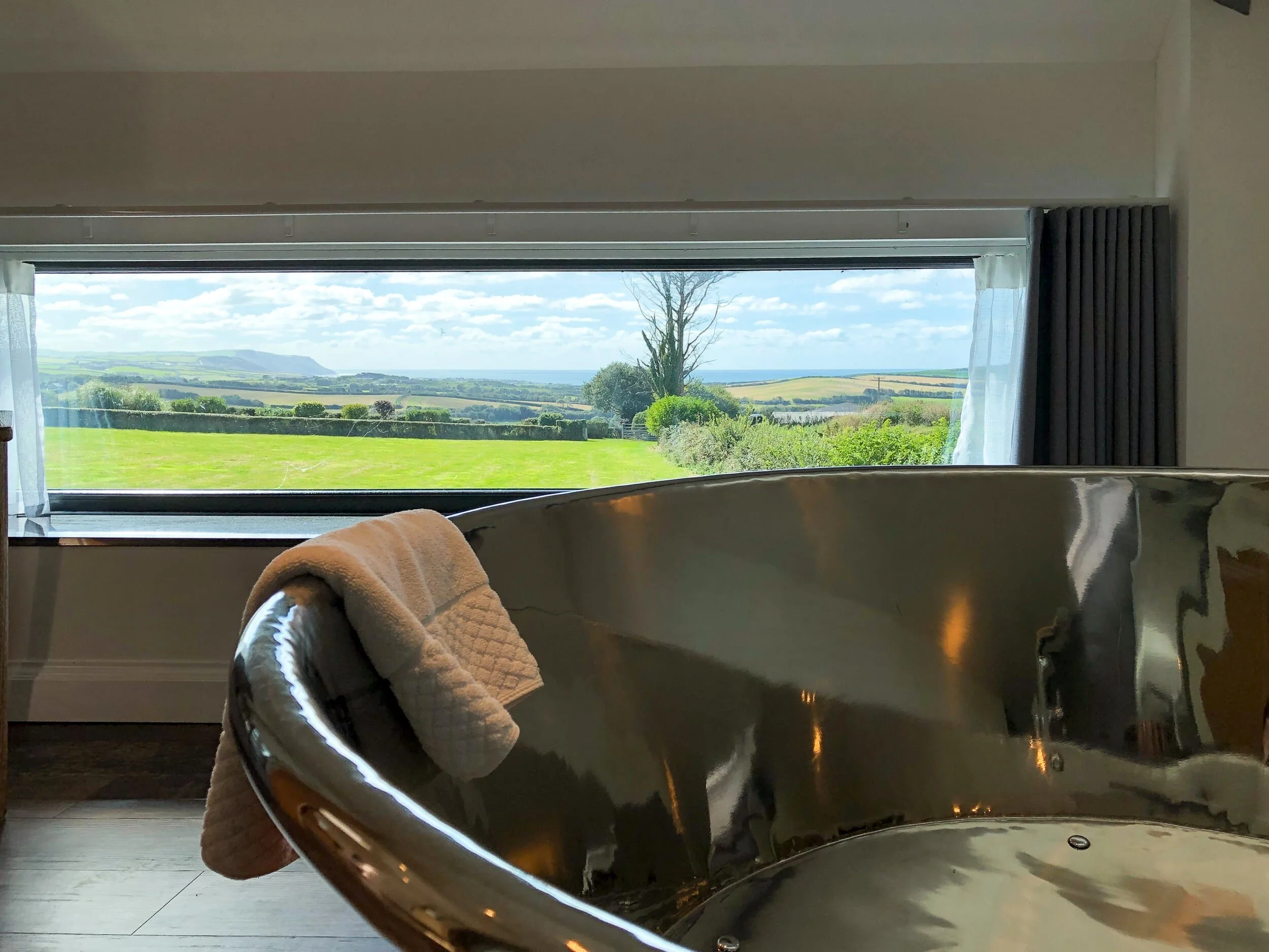 Skyfall - luxury apartment Cornwall with steam room, sea views and spa ...