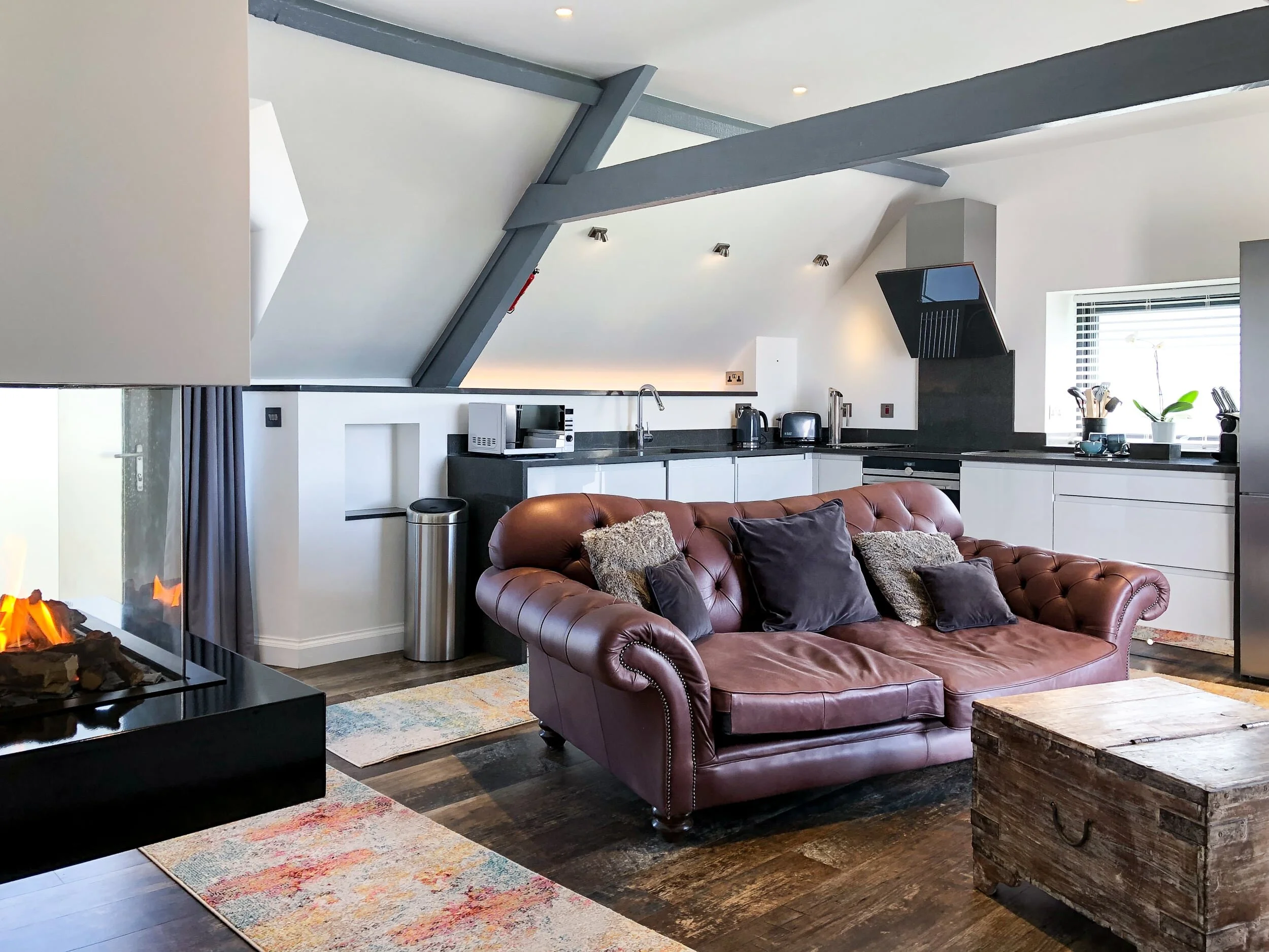 Skyfall - luxury apartment Cornwall with steam room, sea views and spa ...