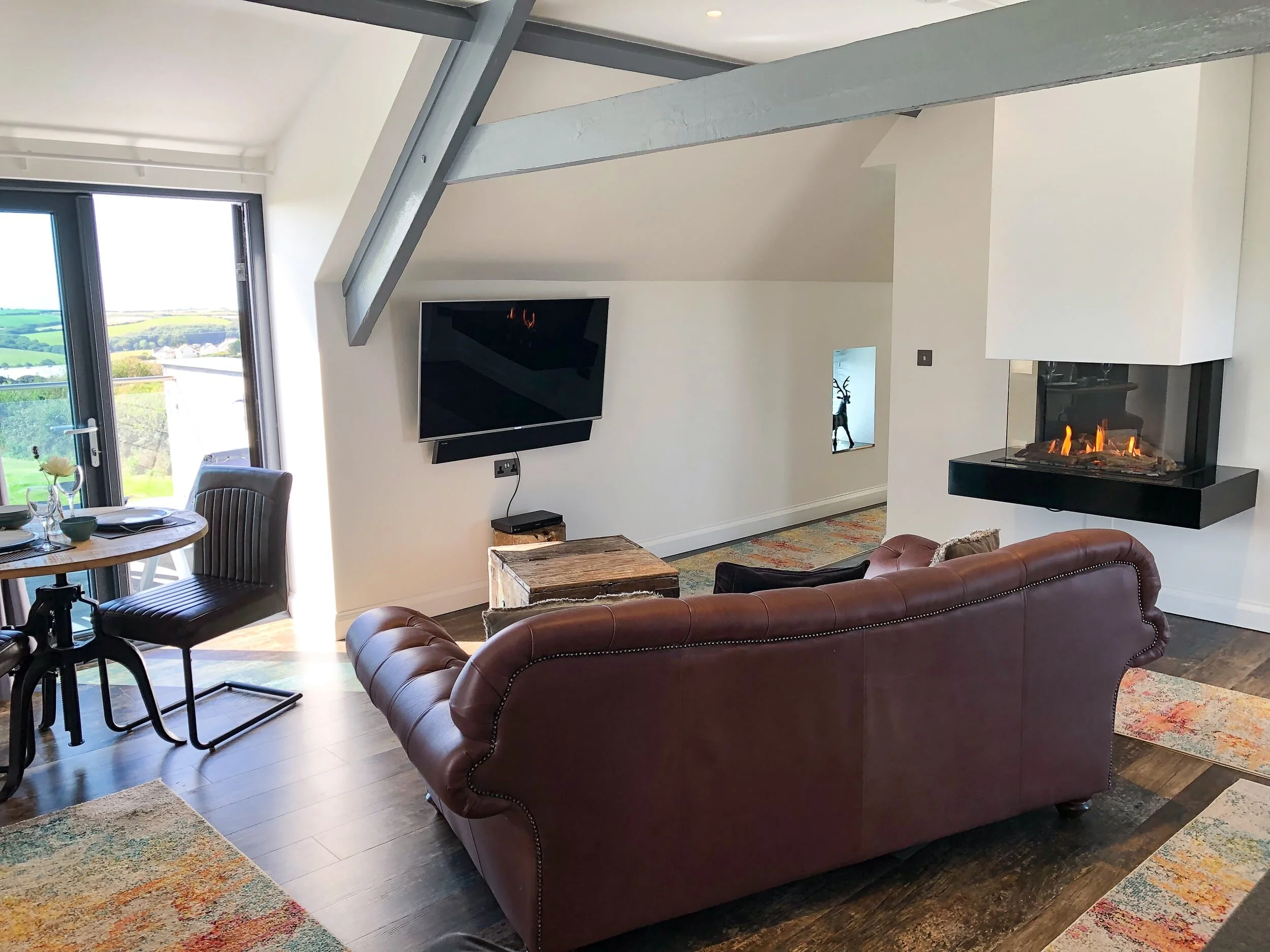 Skyfall - luxury apartment Cornwall with steam room, sea views and spa ...