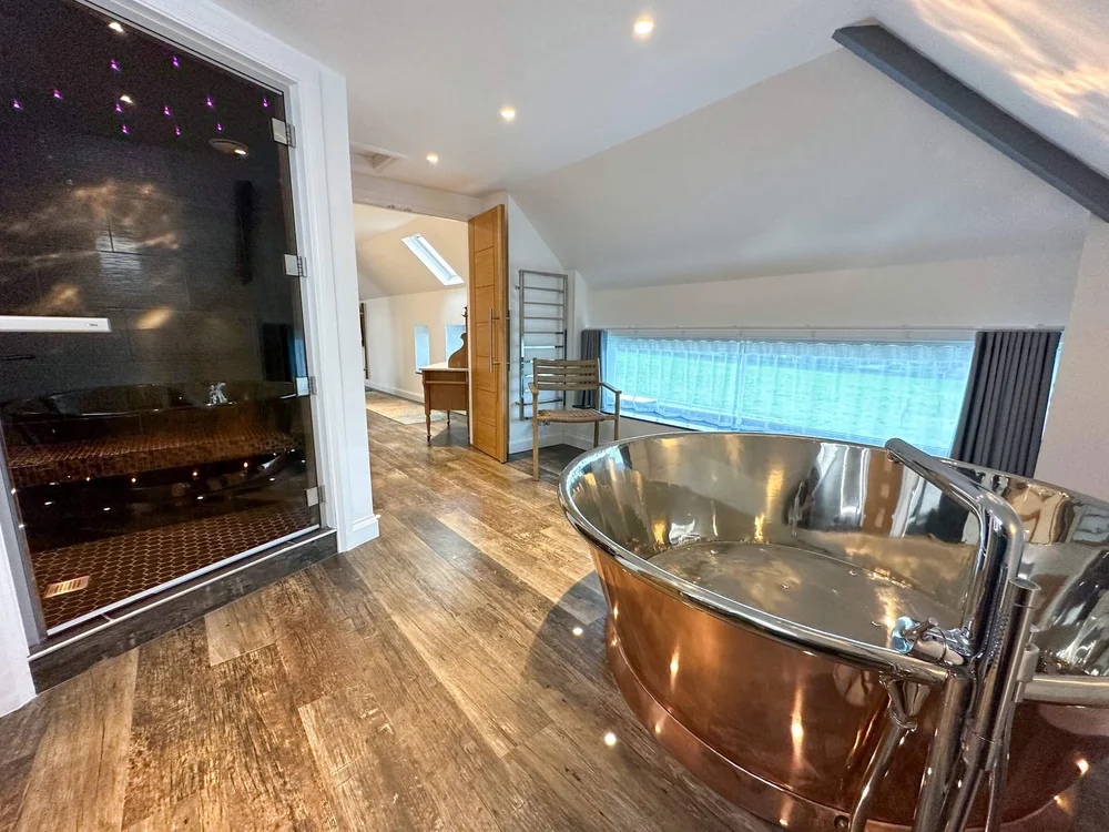 Skyfall - luxury apartment Cornwall with steam room, sea views and spa ...