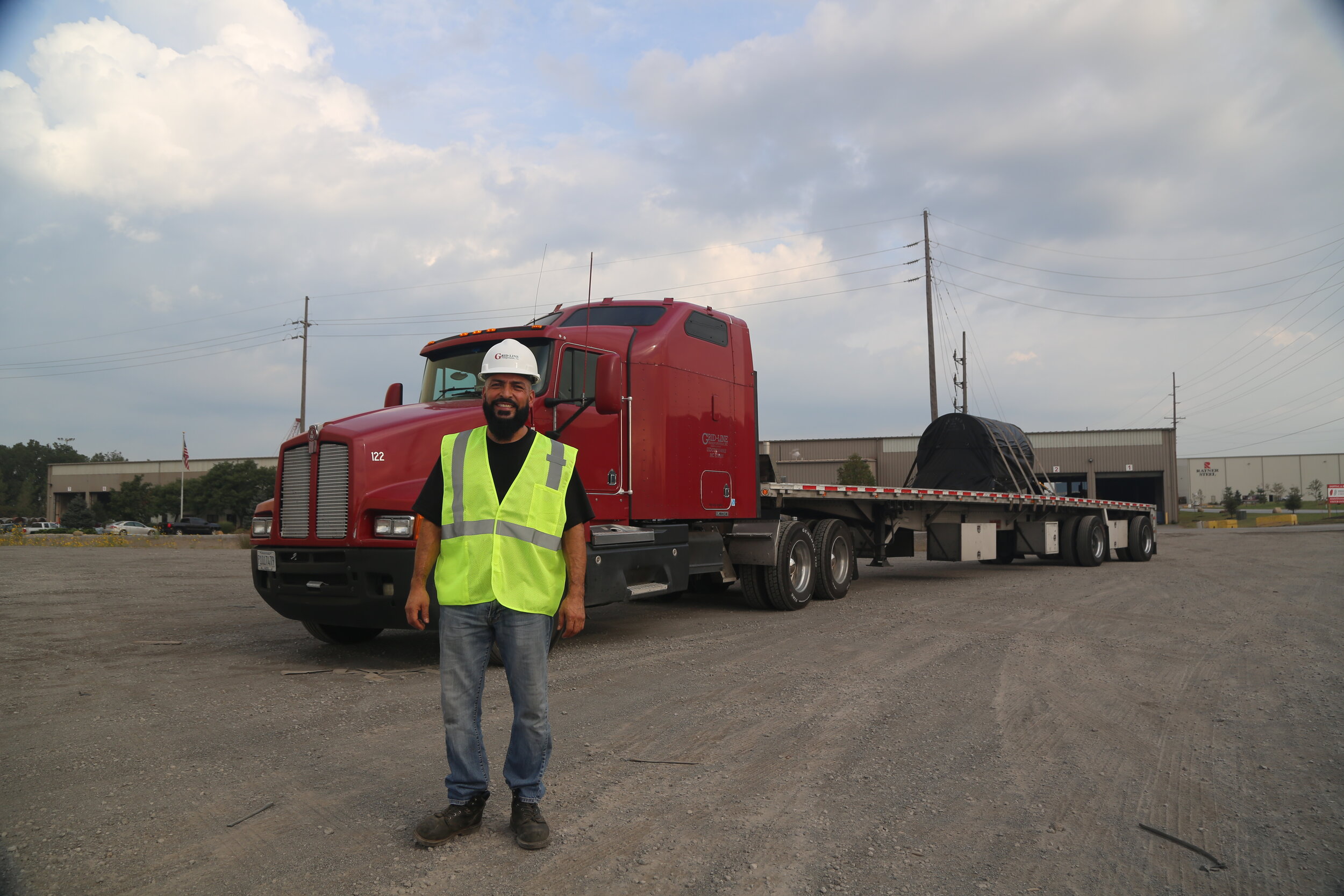 Steel Hauling — Grid-Line Transportation