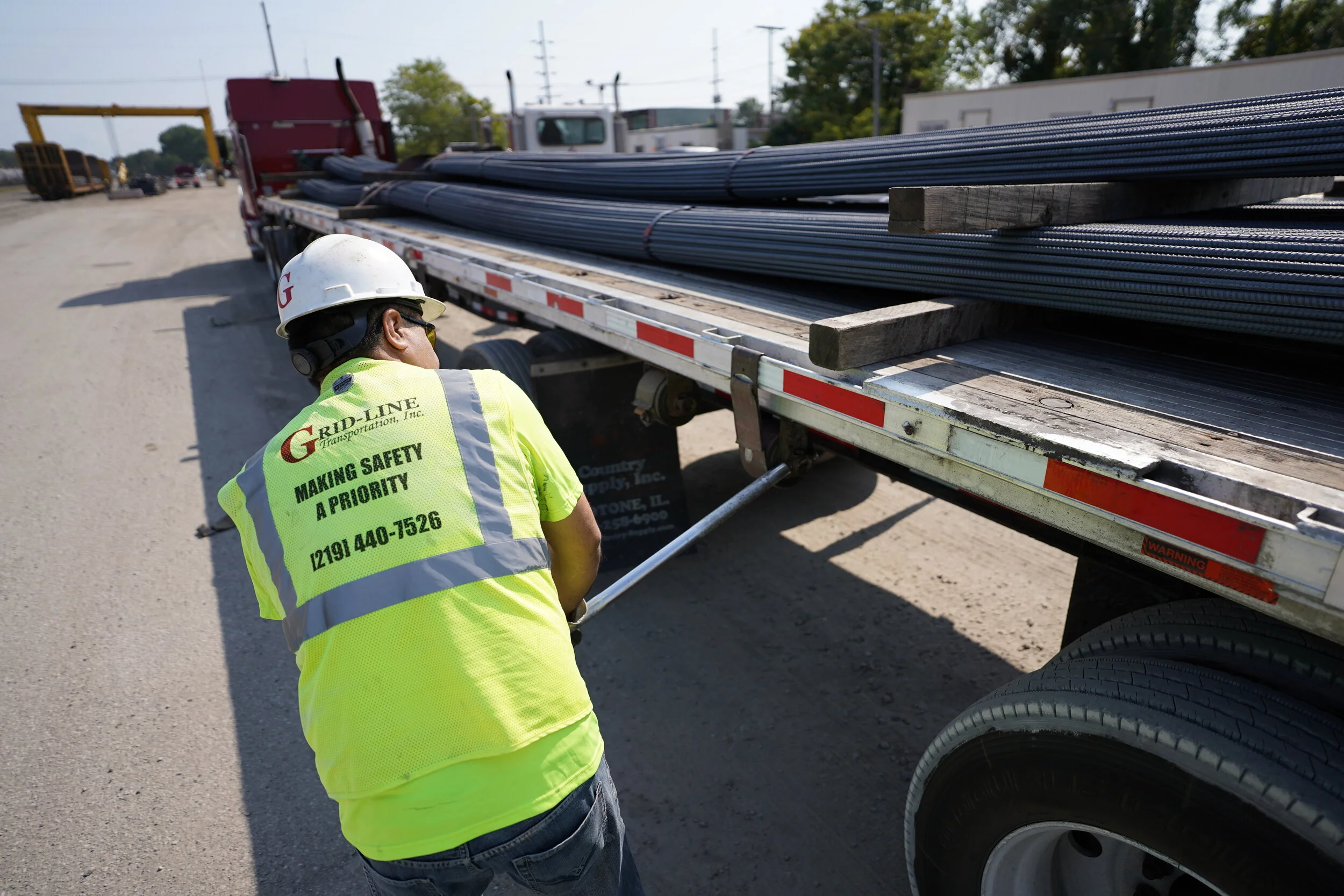 Steel Hauling — Grid-Line Transportation