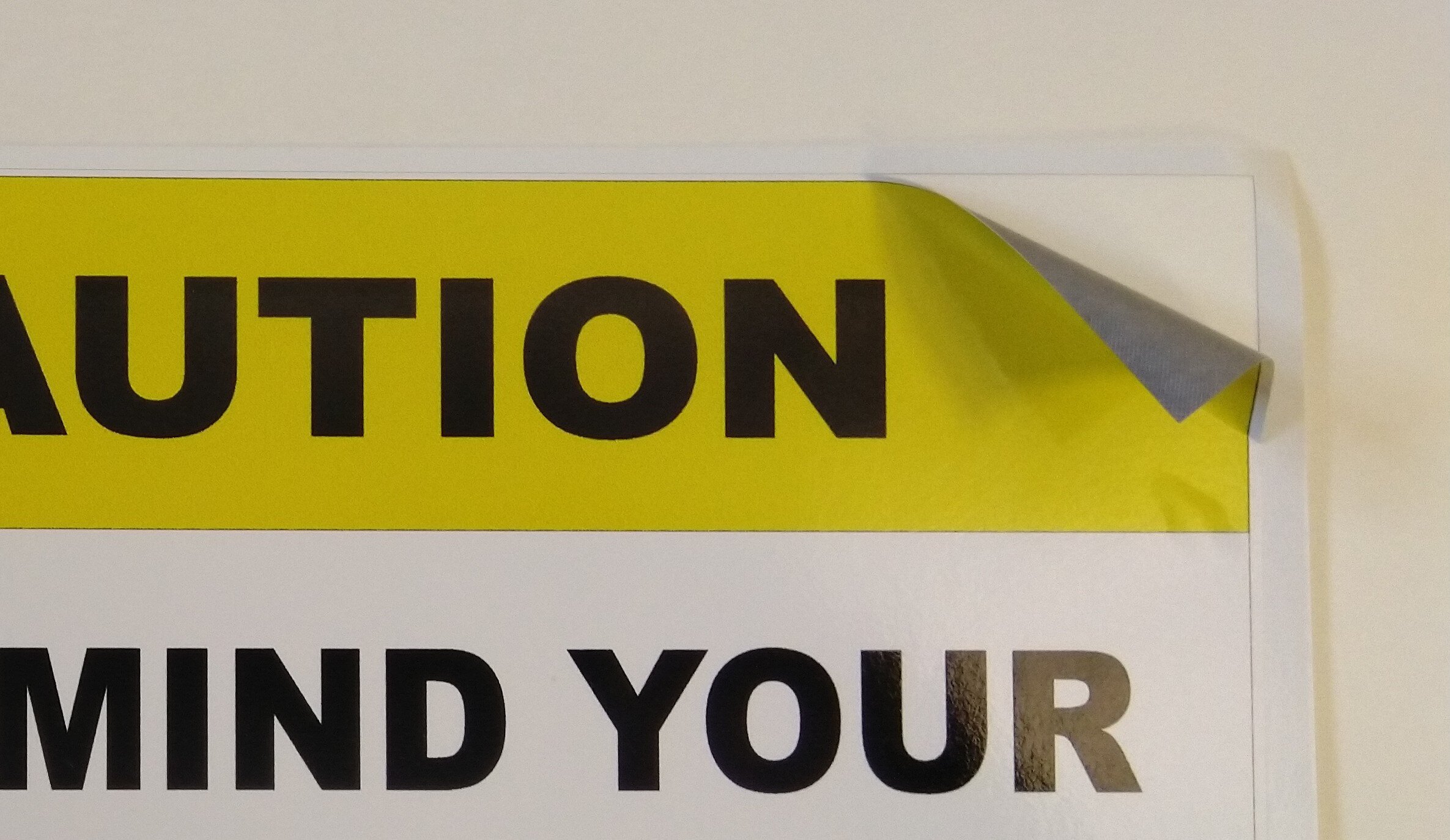 SWL Safe Working Load self adhesive stickers, decals and rigid signage ...