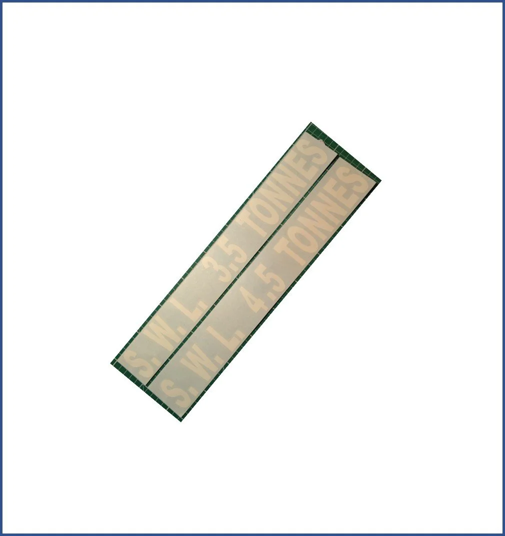 Safe Working Load SWL Stickers — MGS Products Ltd