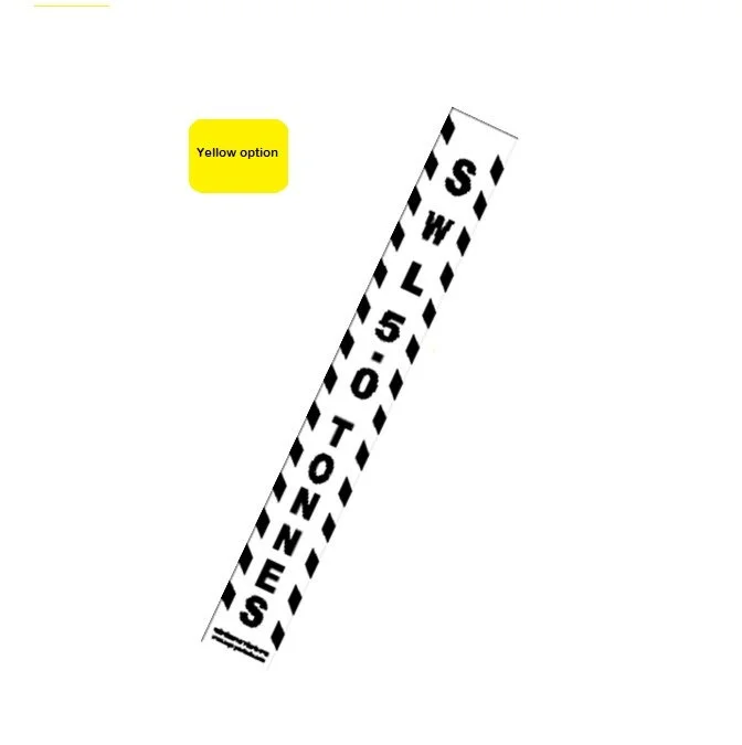 SWL Safe Working Load self adhesive stickers, decals and rigid signage ...