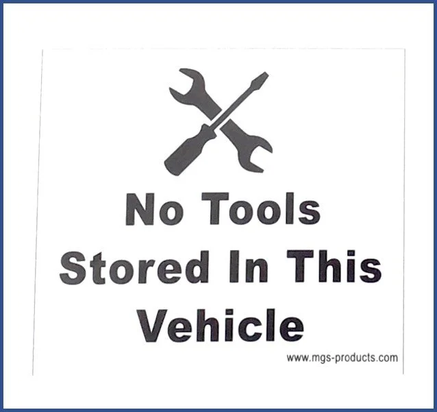 Garage Signage — MGS Products Ltd