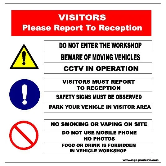 General & Vehicle Signage — MGS Products Ltd