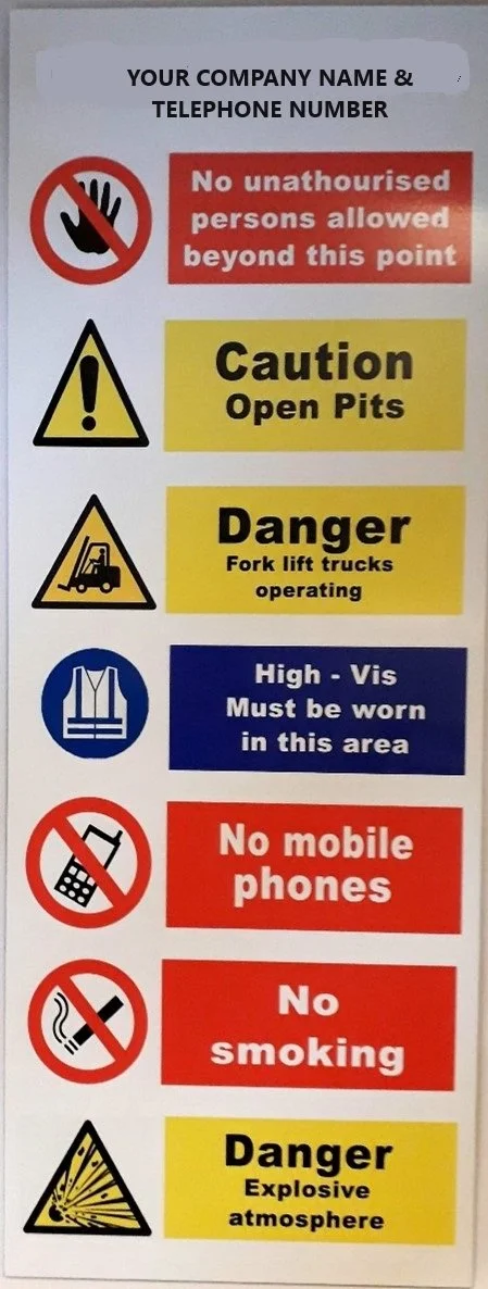 General & Vehicle Signage — MGS Products Ltd