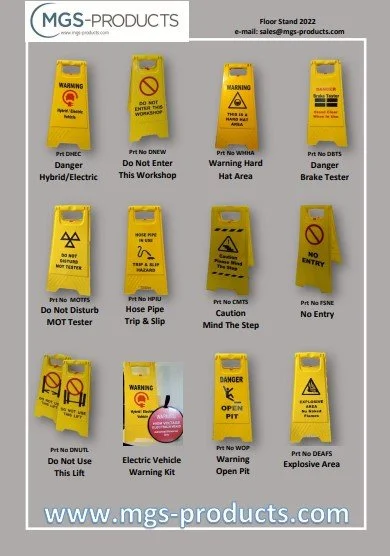 MOT & Garage Signage