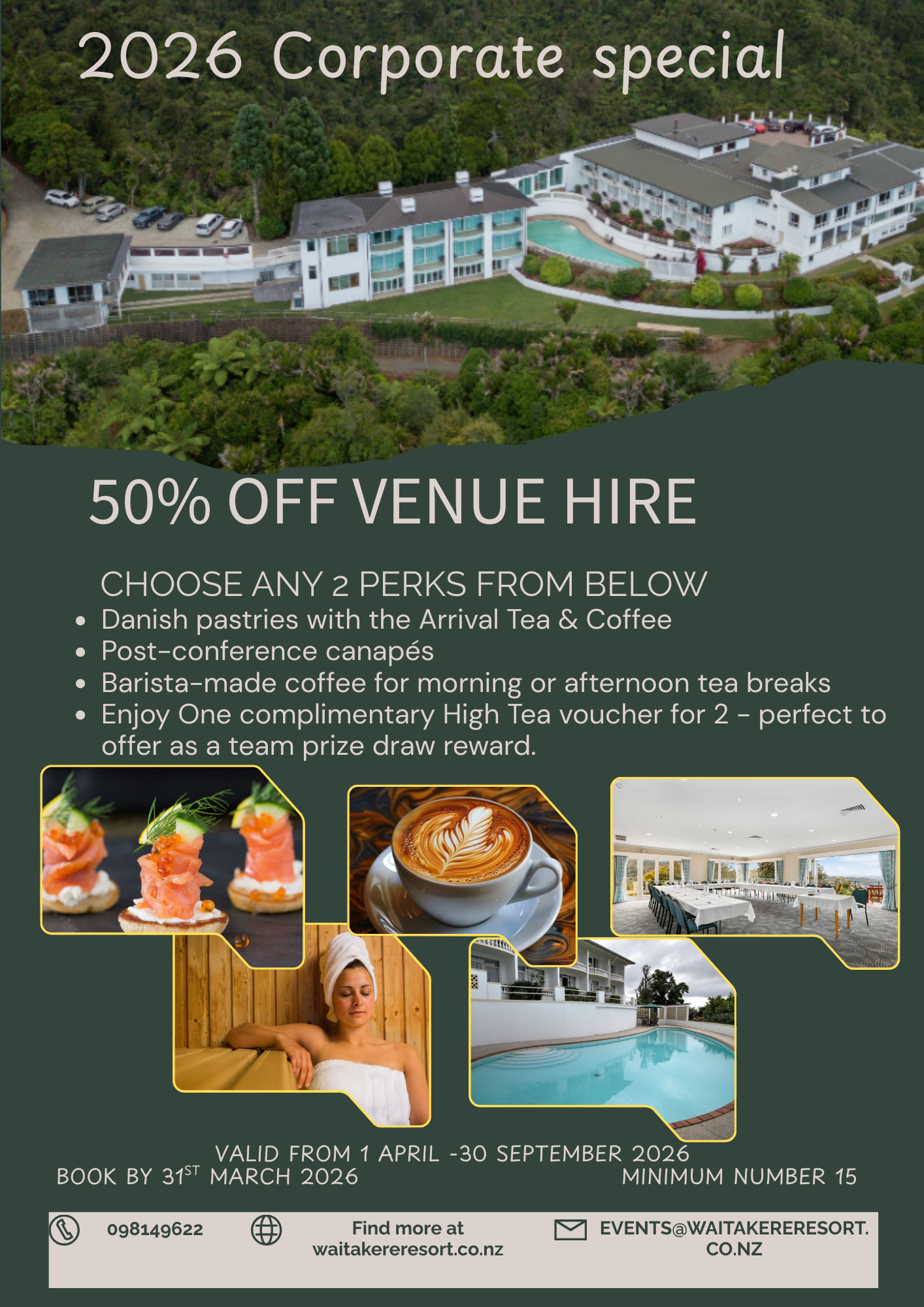 Conference Venues Auckland - Waitakere Resort & Spa
