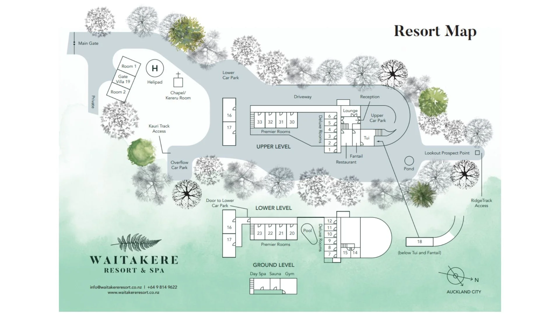 Our Rooms - Waitakere Resort & Spa