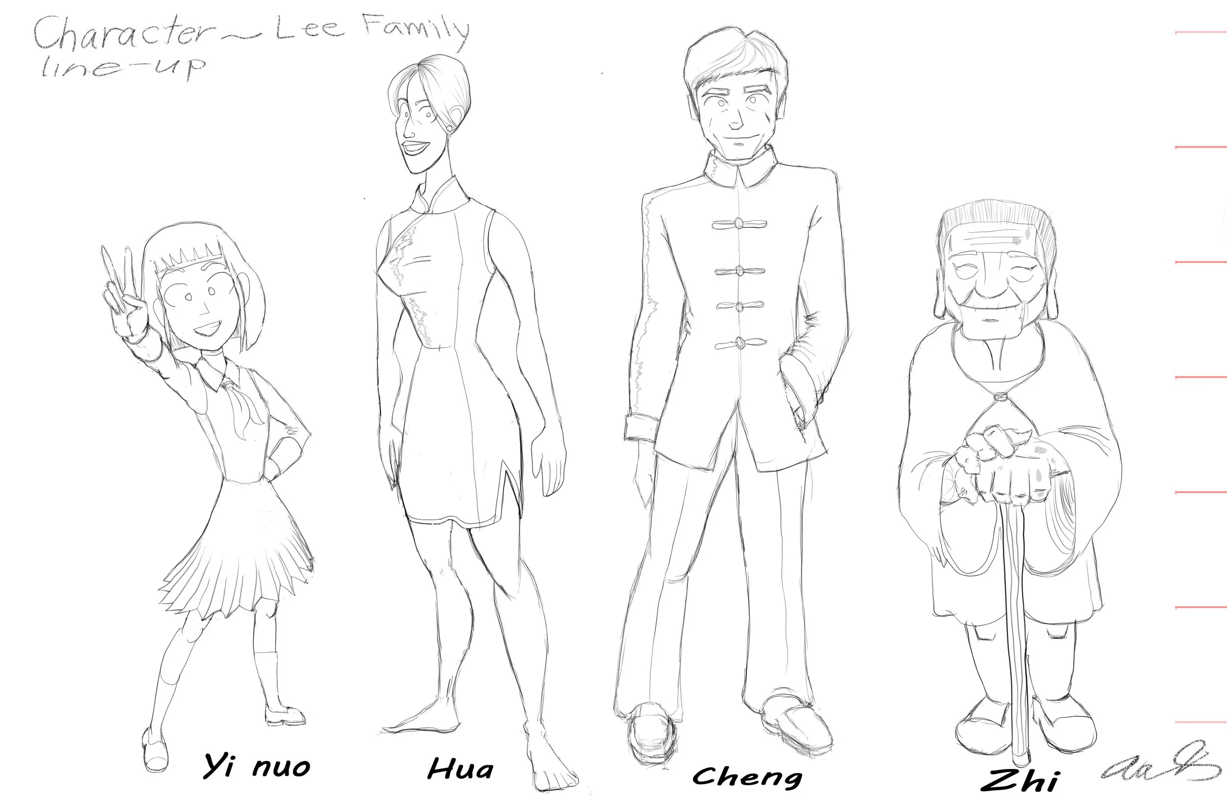 Concept Art & Character-design Sheets — Double A VISUALS