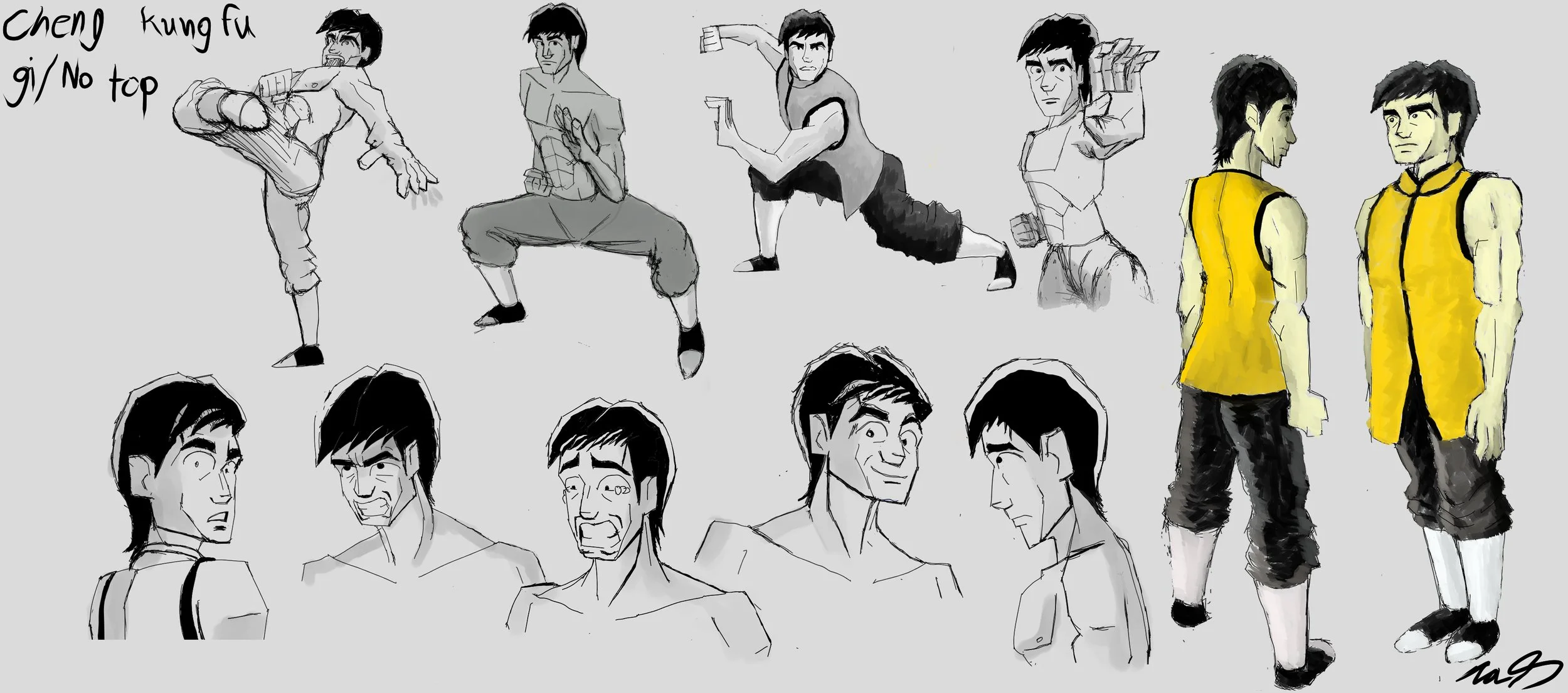 Concept Art & Character-design Sheets — Double A VISUALS