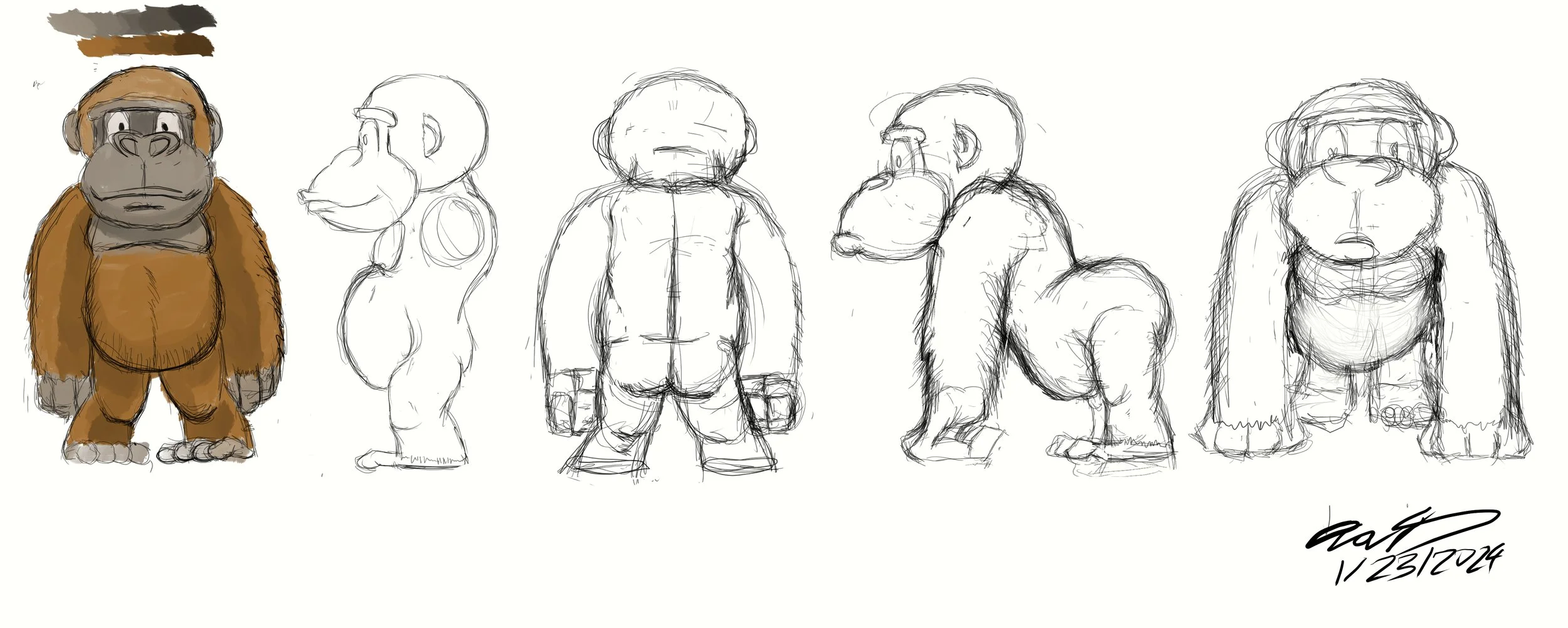 Concept Art & Character-design Sheets — Double A VISUALS