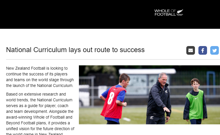 NZ Football Framework — Island Bay United