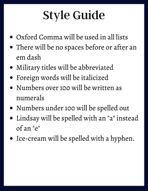 5 Reasons to Create Your Own Personal Style Guide — History Through Fiction