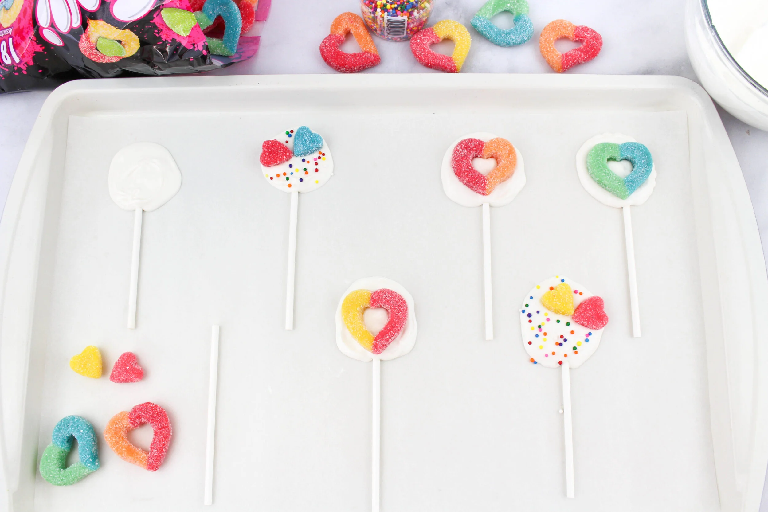 Valentine's Day Homemade Lollipops How to Recipe — xoxoerinsmith.com