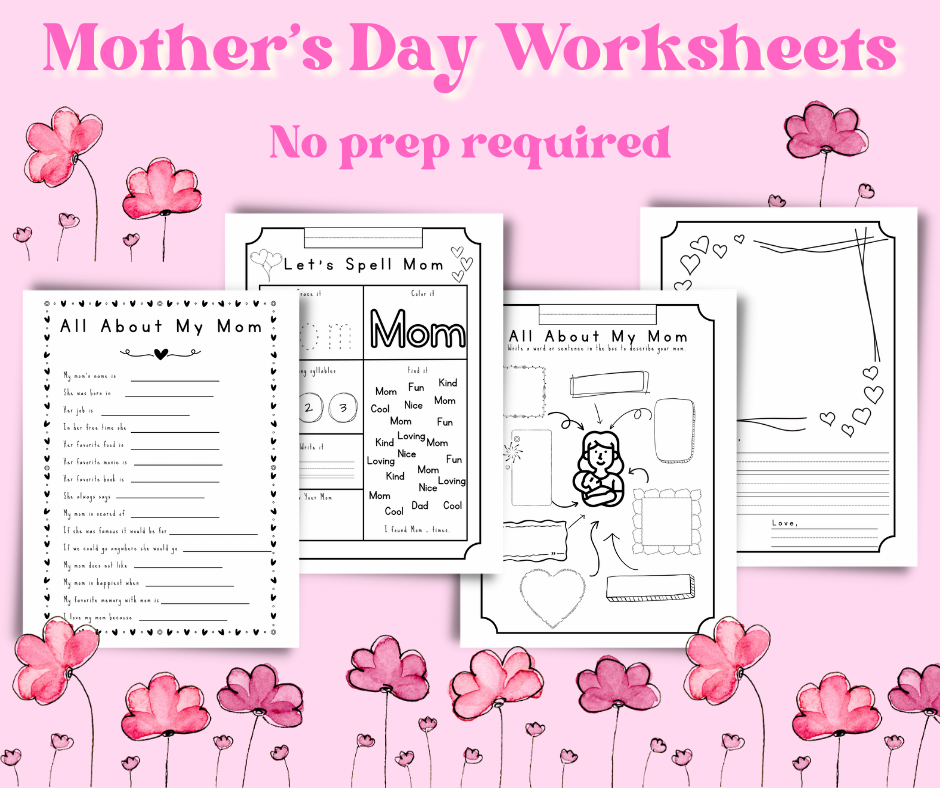 4 Mothers Day Printables that Mom will LOVE — xoxoerinsmith.com