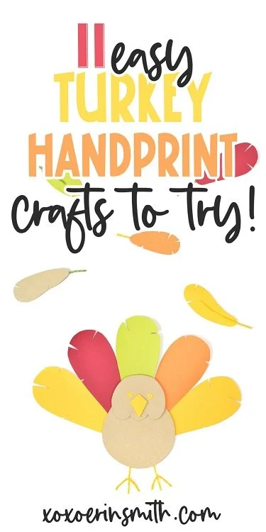 Free Kids Handprint Easy Turkey Craft for Thanksgiving — xoxoerinsmith.com
