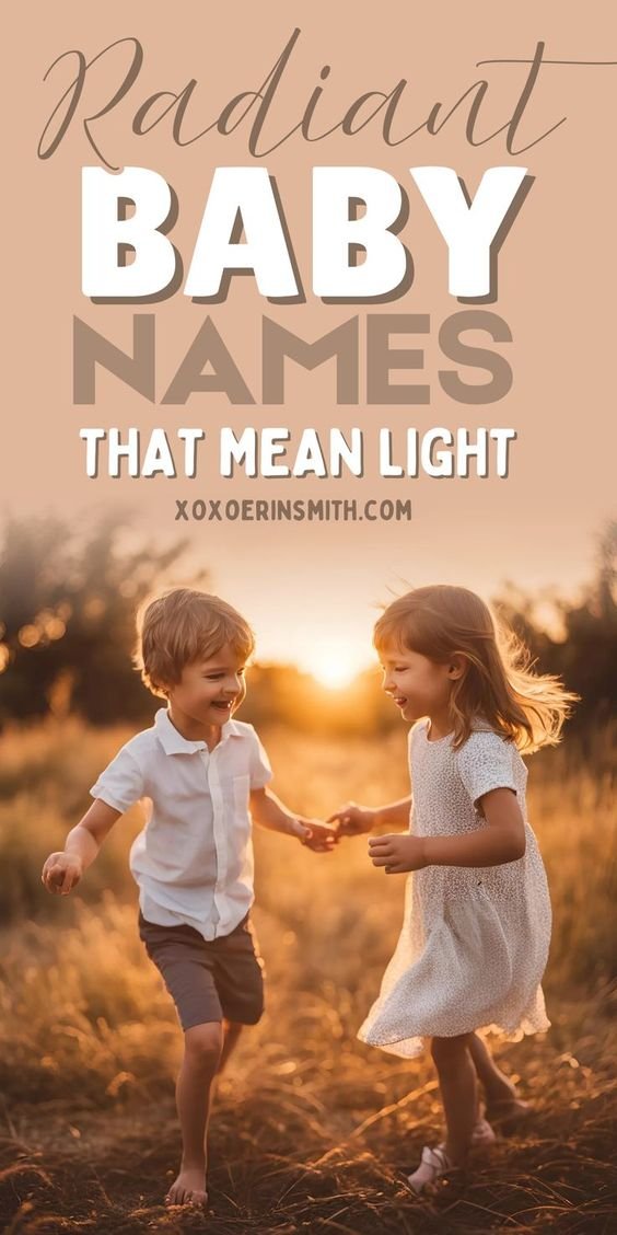 Baby Names that Mean Light for Radiant Little Boys and Girls ...